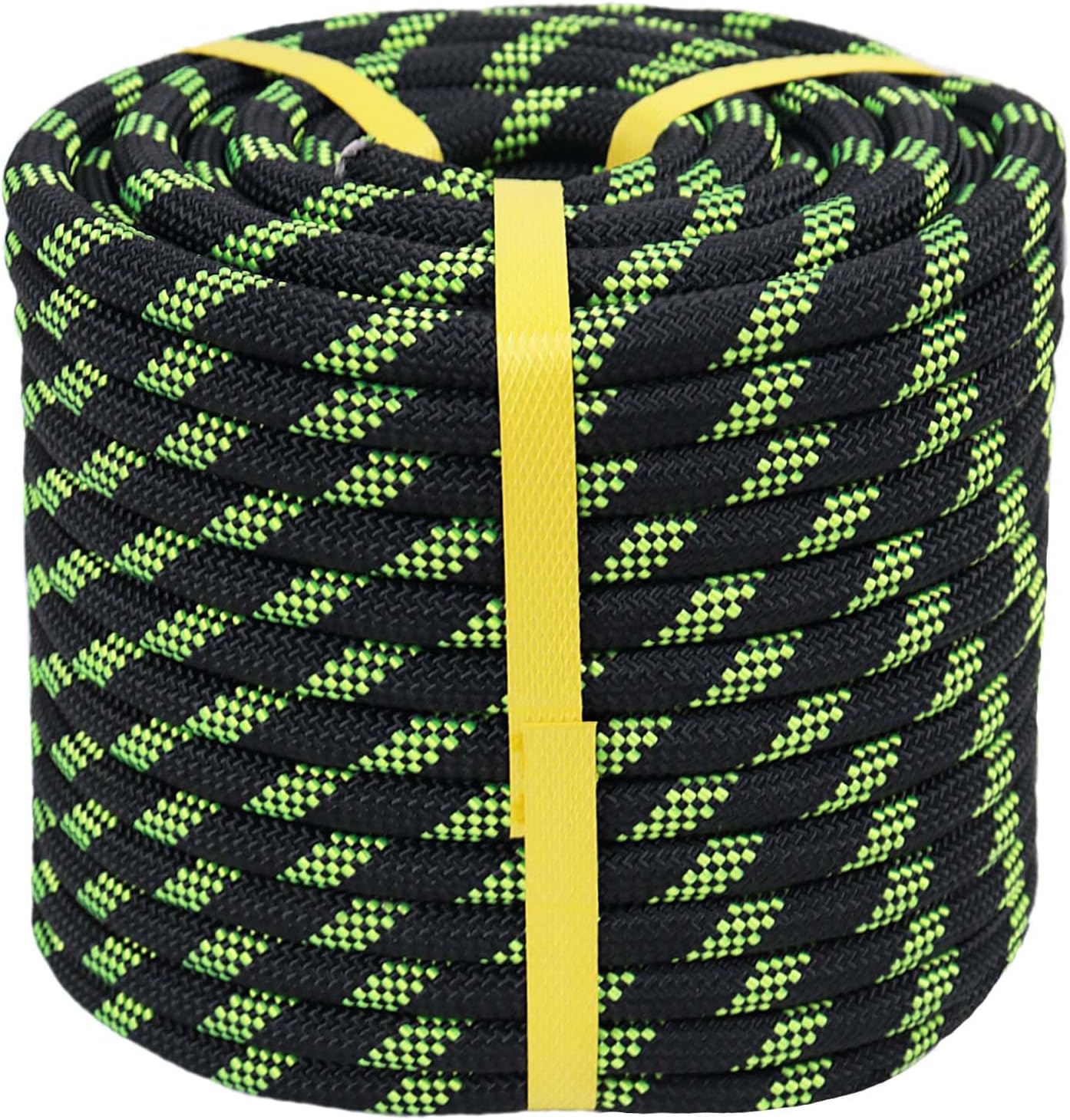 Amazon.com: Braided Polyester Arborist Rope 1/2 inch x 50 feet Low ...