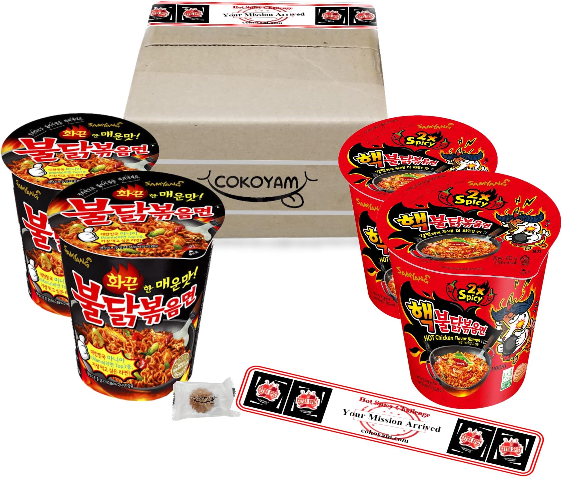 Amazon.com: Samyang Ramen Instant Ramen Noodles (Original Flavor) - 3oz ...