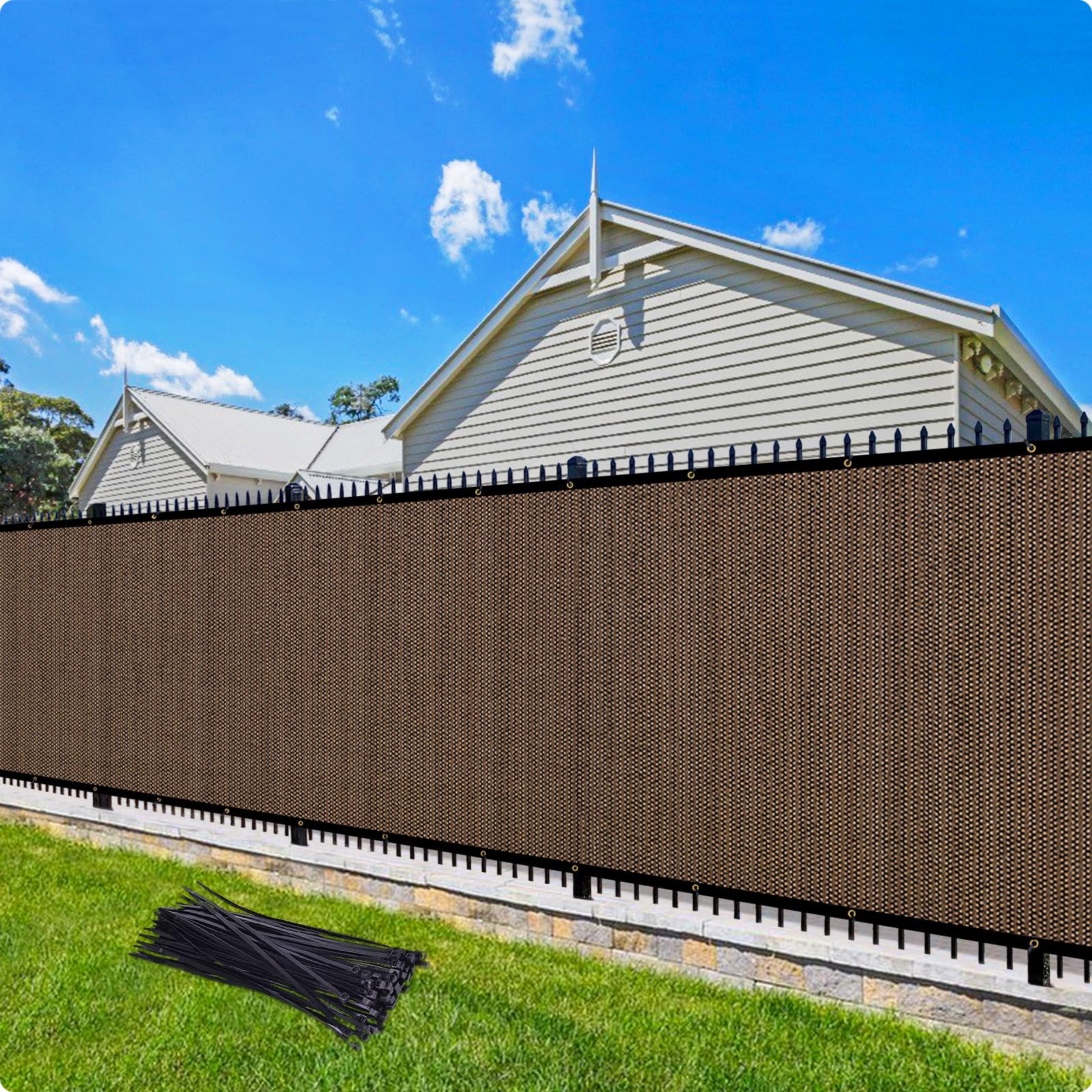 Chain Link Fence Privacy Panels Buy Custom Fence Privacy Screens At