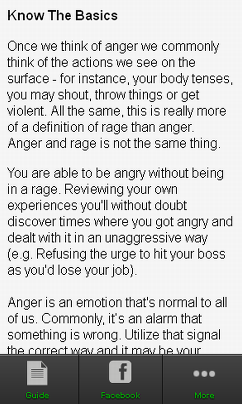 How To Control Anger - App on Amazon Appstore