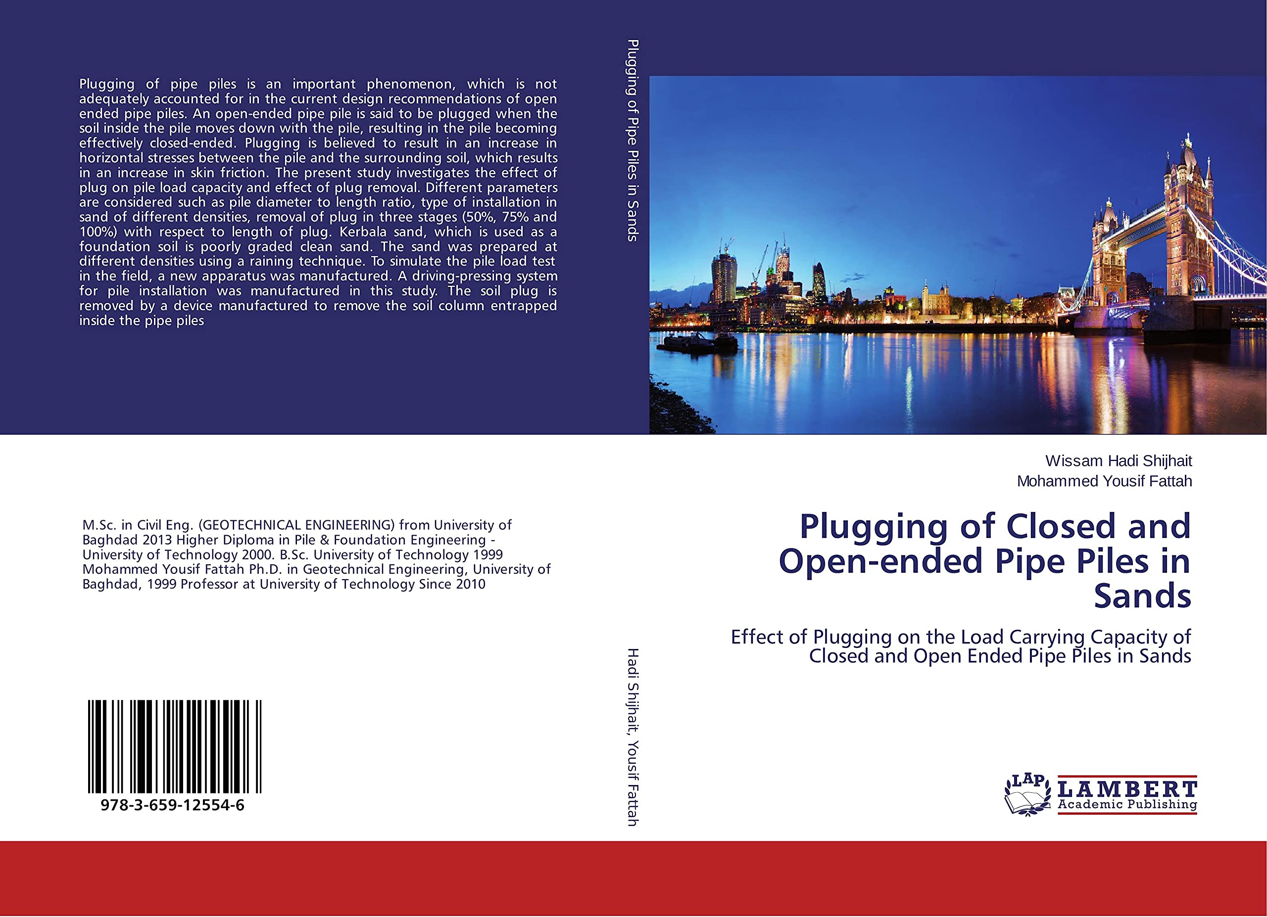 Buy Plugging of Closed and Open-ended Pipe Piles in Sands: Effect of ...