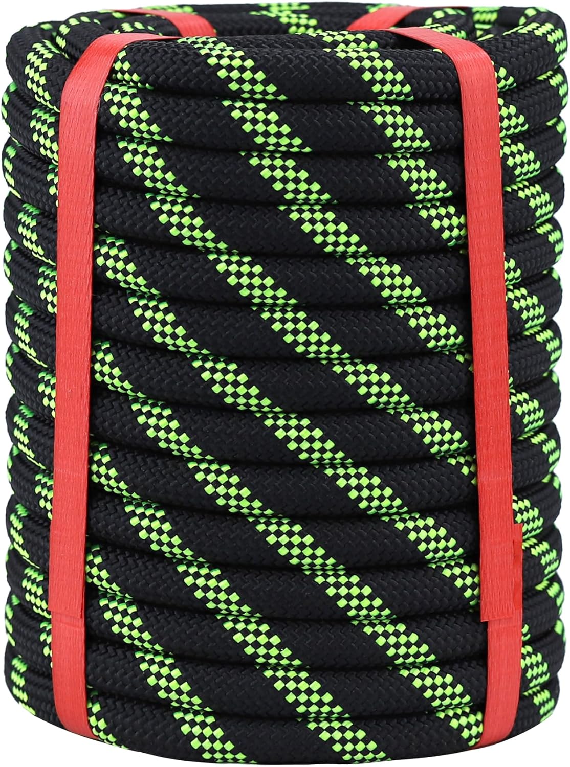 Double Braid Arborist Rope Black(1/2 in x 50 ft) - 48 Strand Rope Swing ...