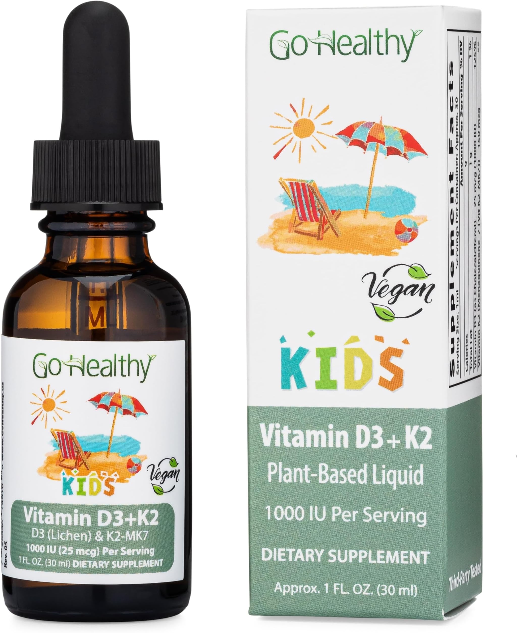 Amazon.com: OPTIMALHEALTH Optimal Vitamin D3 Liquid Drops 10000 IU ...