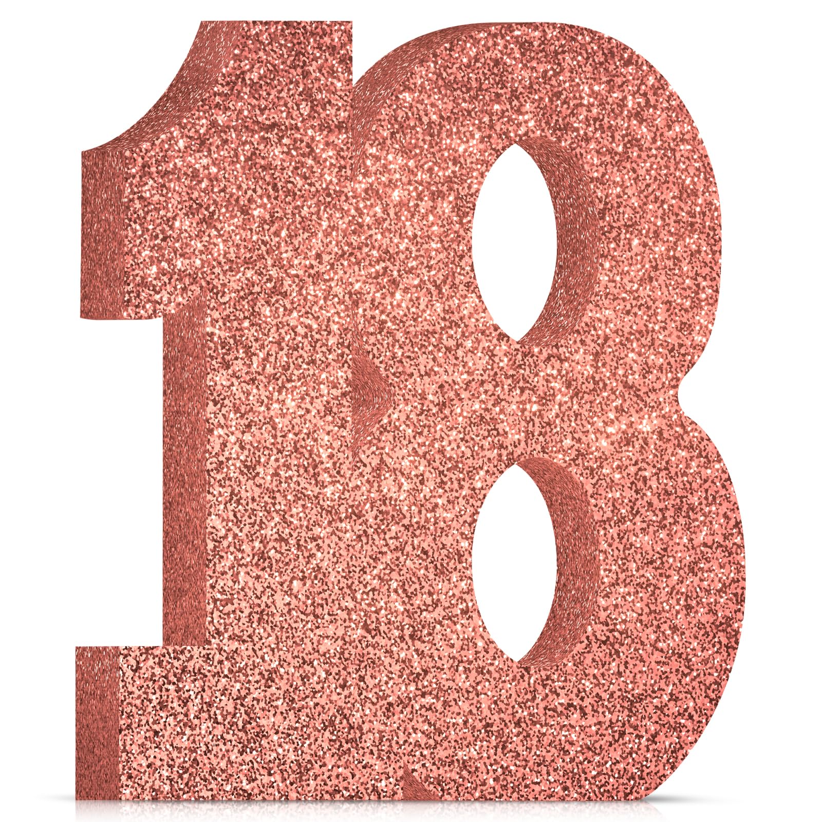 Amazon.com: Sweet 18th Birthday Decorations for Girls,Rose Gold Glitter ...
