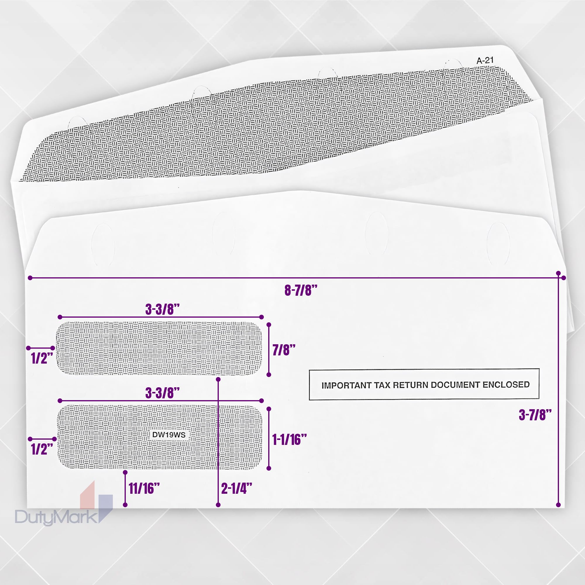 Snapklik.com : 50 1099 NEC Tax Form Envelopes 2025, Designed For ...