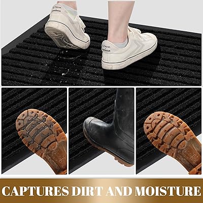 Amazon.com: Nuanchu Large Semi Finished Outdoor Mat 16 x 79 Inch Narrow ...