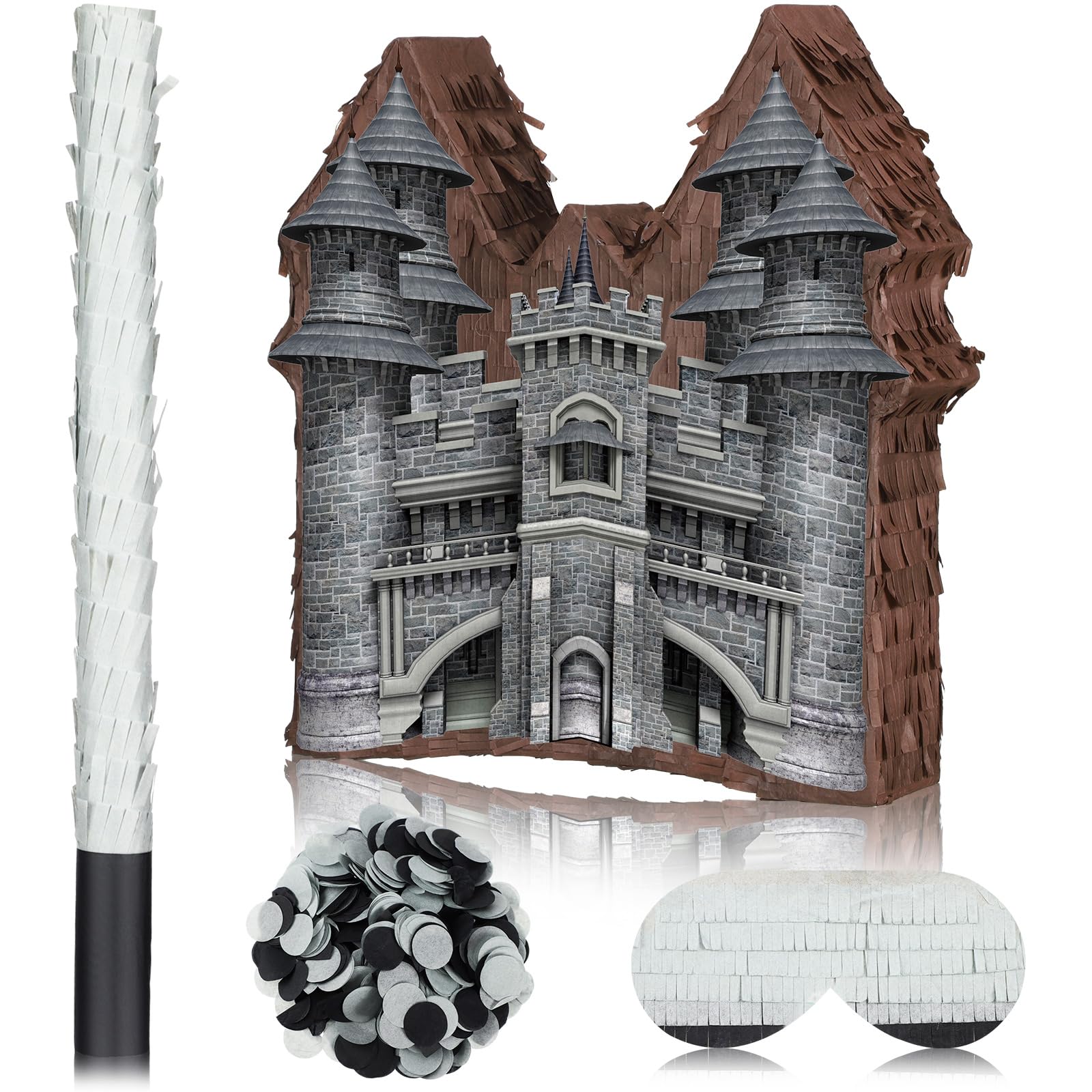 Pinata for Birthday Party Spider Castle Pumpkin Theme Pinata for Boys ...