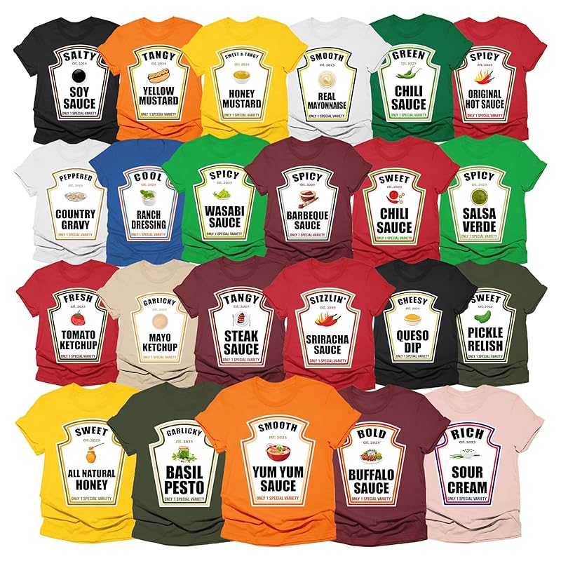 Amazon.com: Group Halloween Costumes, Family Shirts Matching Halloween ...