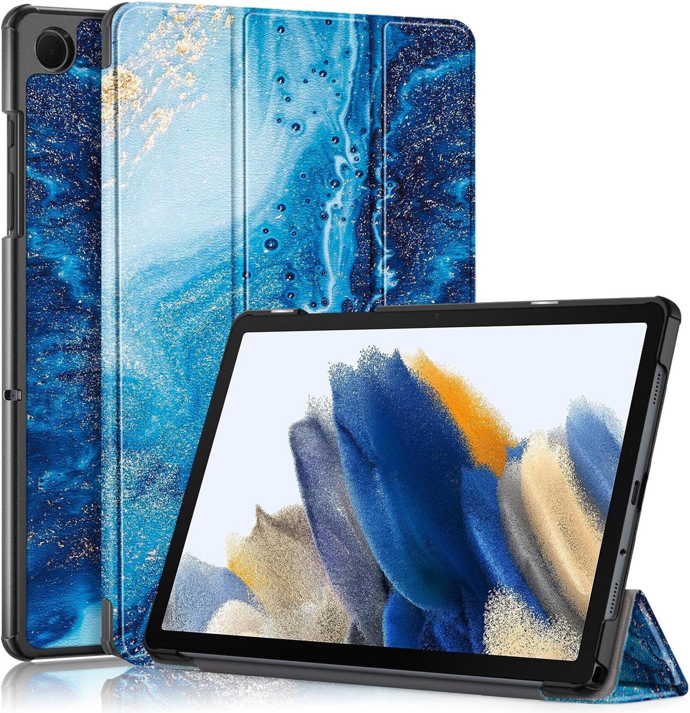 Amazon.com: Gylint Folding Folio Stand Case for Samsung Galaxy Tab A9 ...