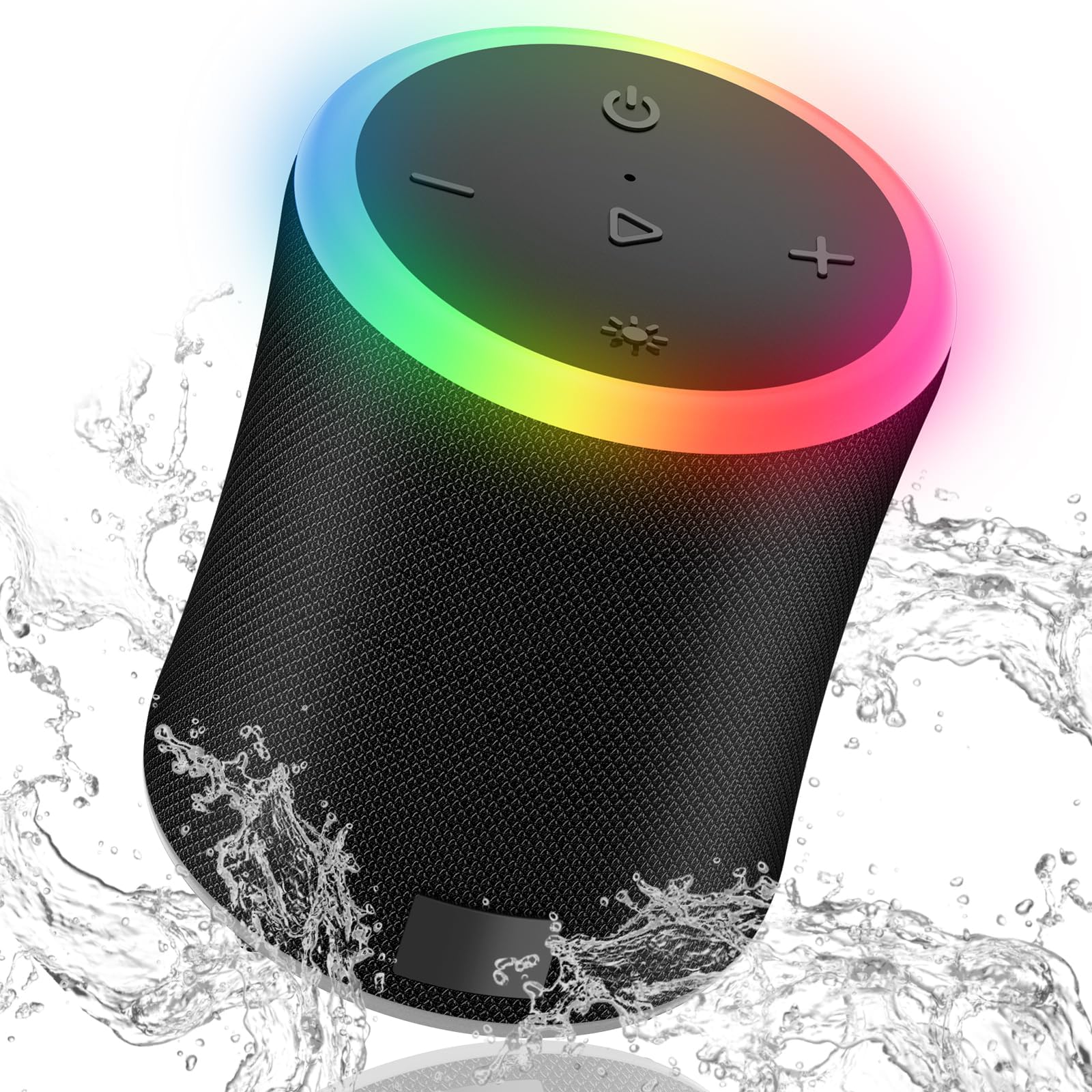 JYX Wireless Bluetooth Speaker, with 24H Playtime, Bluetooth 5.3, RGB ...