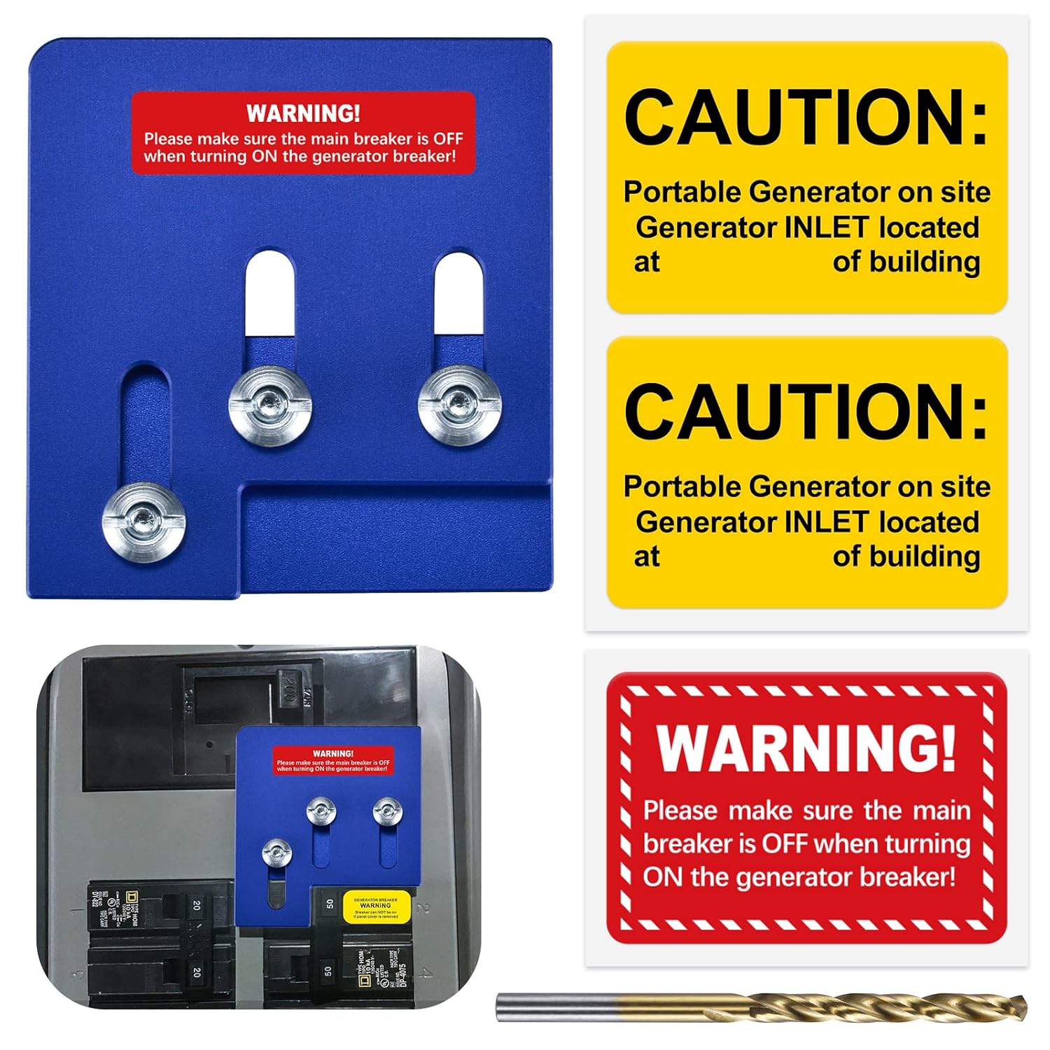 Generator Interlock Kit for Square D QO or Homeline Barbados | Ubuy