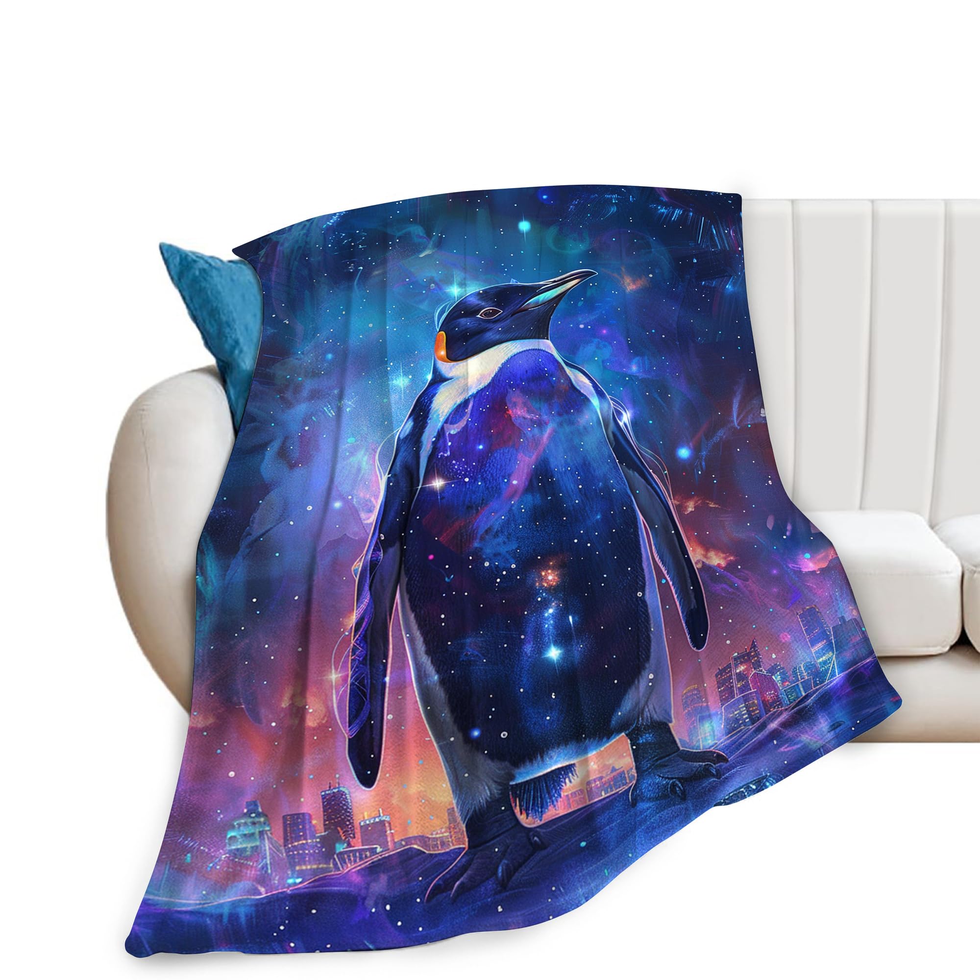 Amazon.com: Fantasy Penguin Blanket Penguin Throw Blanket Penguin Gifts ...