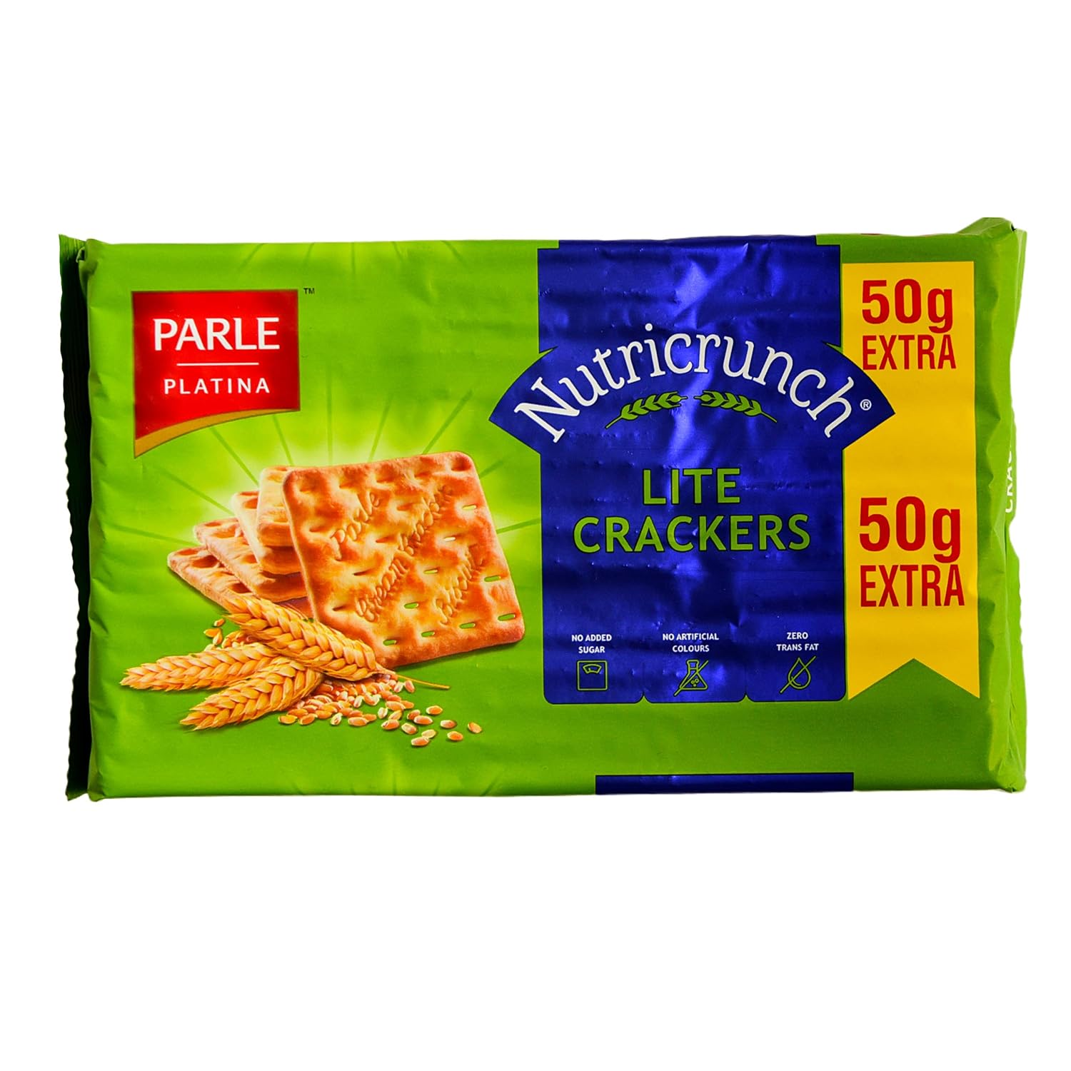 Parle Platina Nutricrunch Lite Cracker, 350 g Pouch : Amazon.in ...