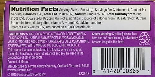 Amazon.com : Grapehead 24 Packs : Hard Candy : Grocery & Gourmet Food