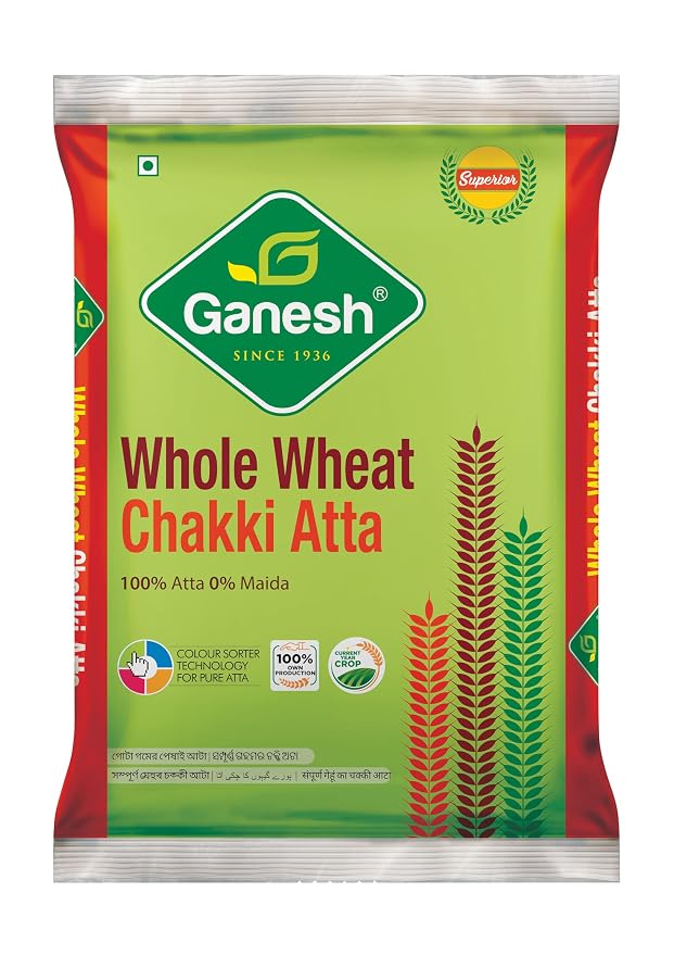 Ganesh Fresh Whole Wheat Chakki Atta