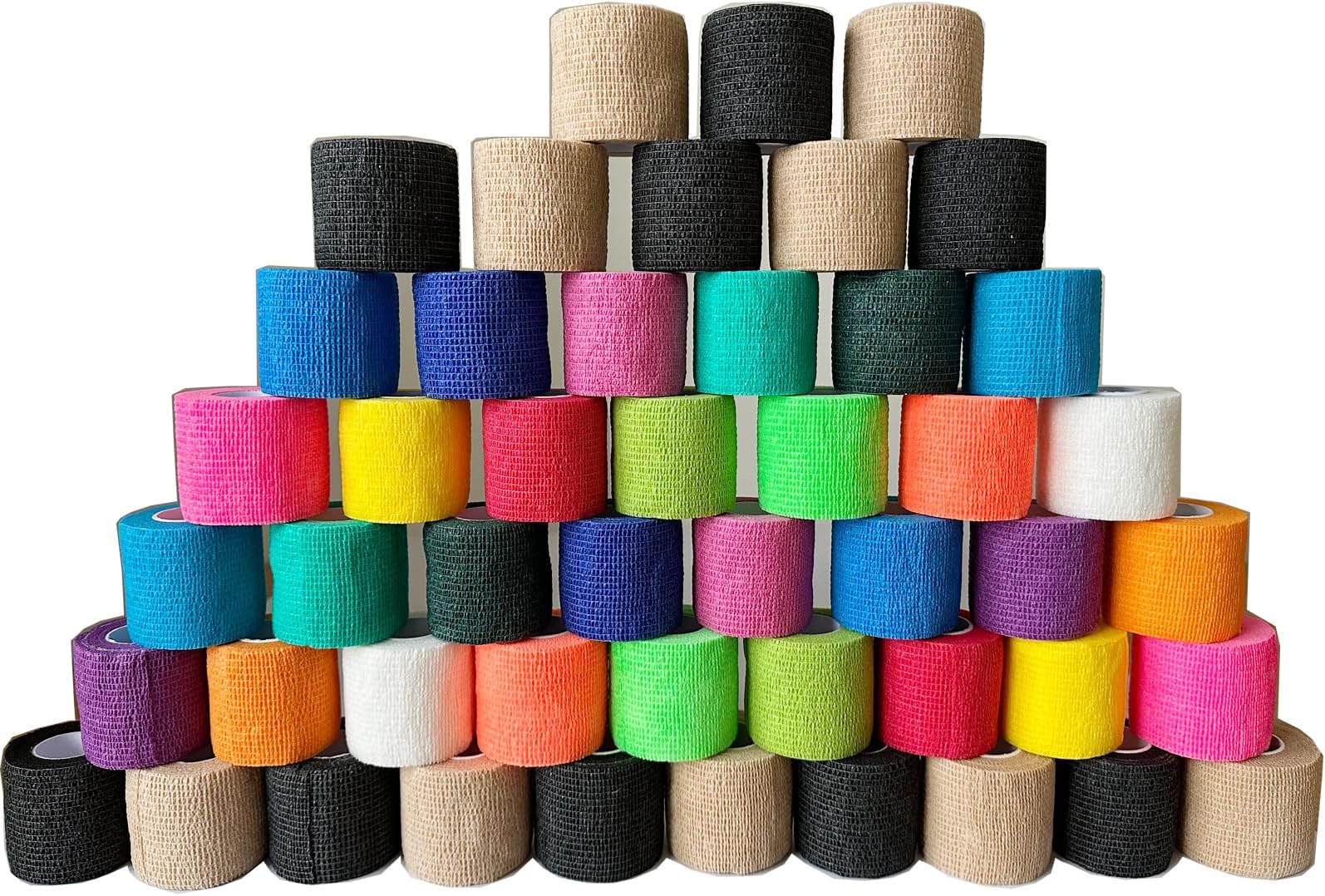 Amazon.com: Preserce Care Self Adhesive Bandage Wrap | Elastic Bandage ...