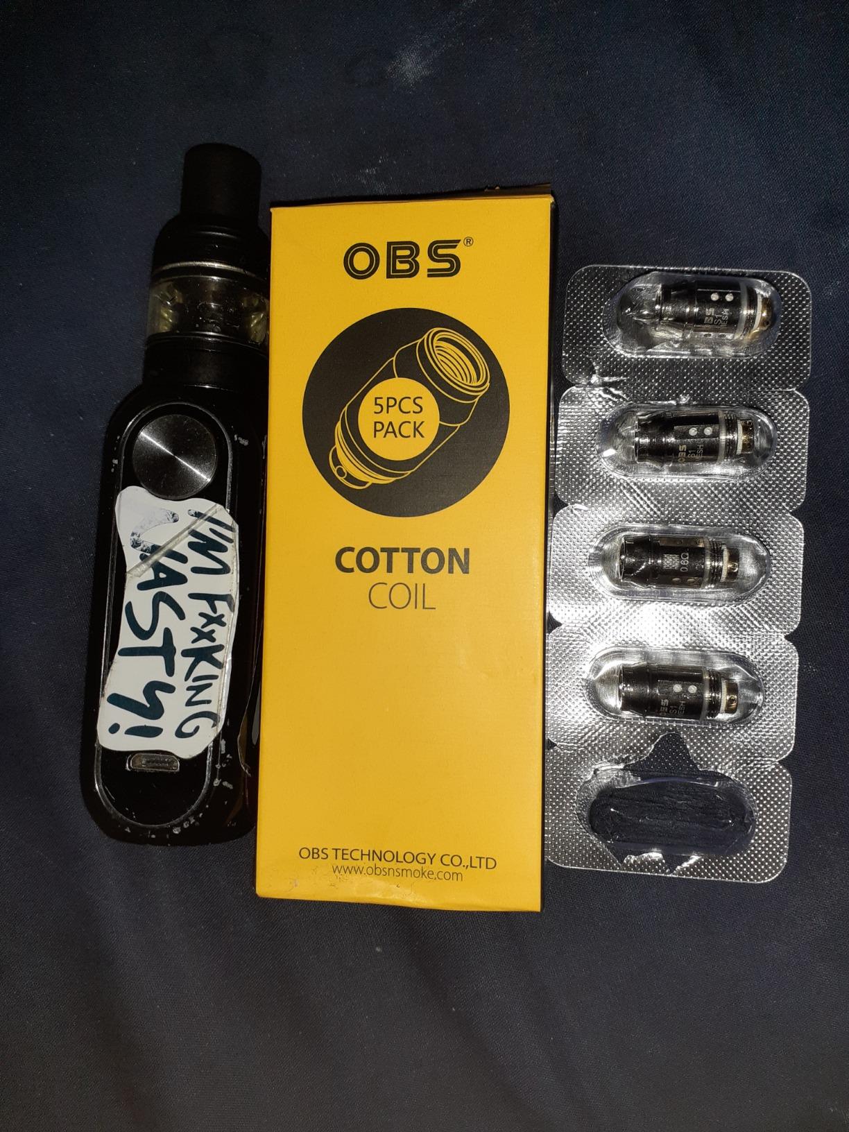 OBS Cube Mini Coils S1 Mesh - 5 Pack [0.6ohm] : Amazon.co.uk: Health ...