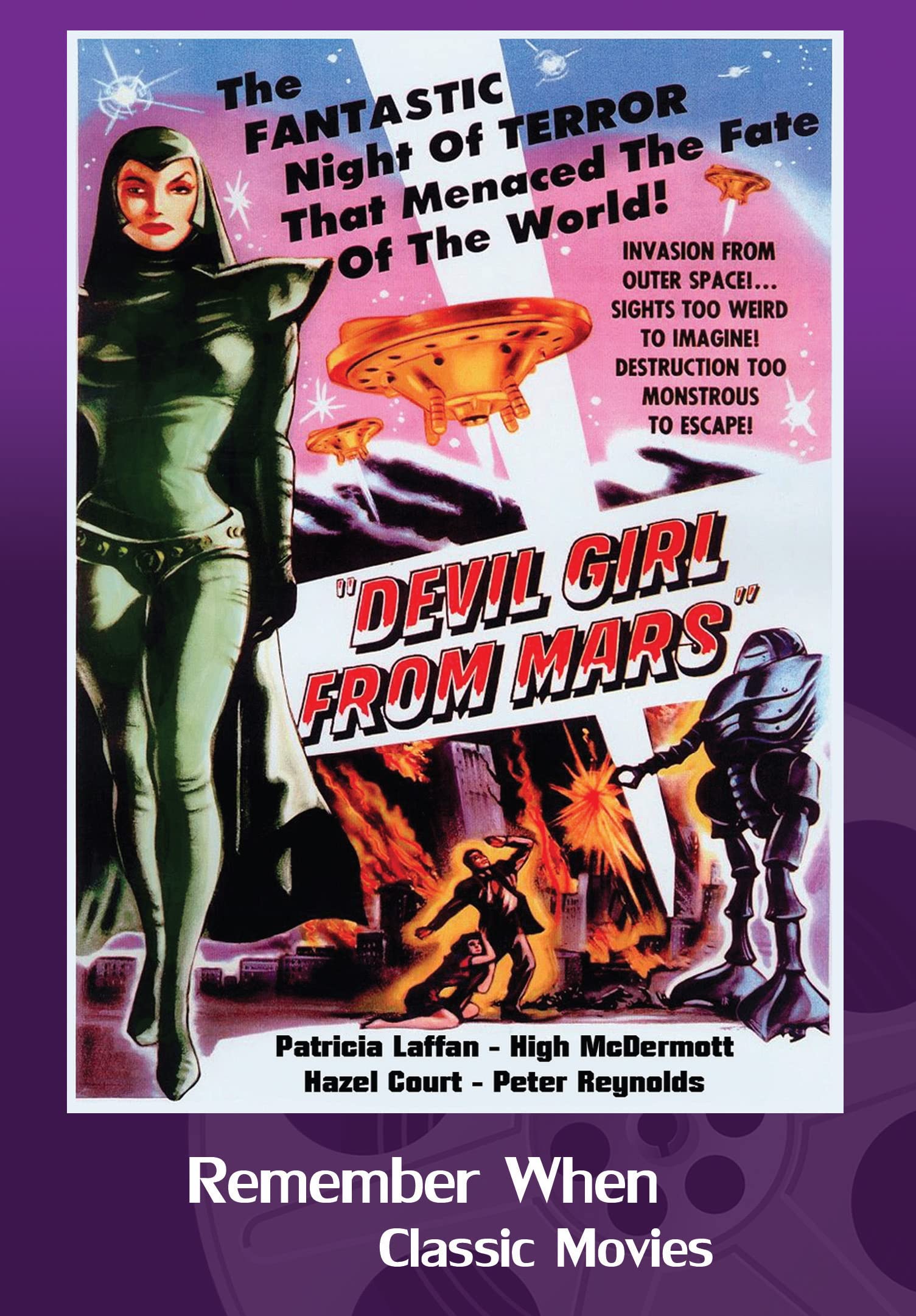 Amazon.com: Devil Girl From Mars : Hugh McDermott, Hazel Court, Peter ...