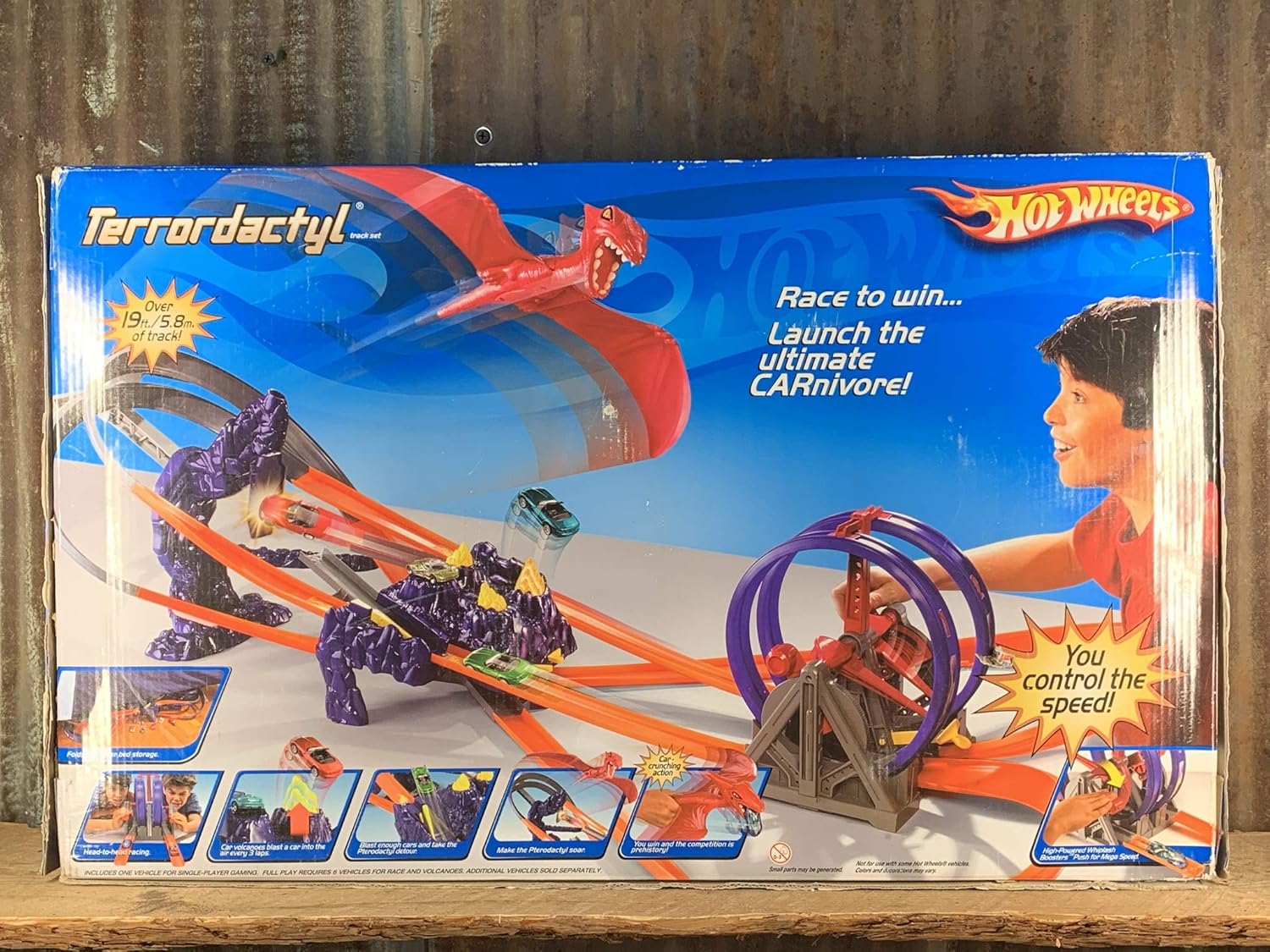 Hot Wheels Terrordactyl Track Set