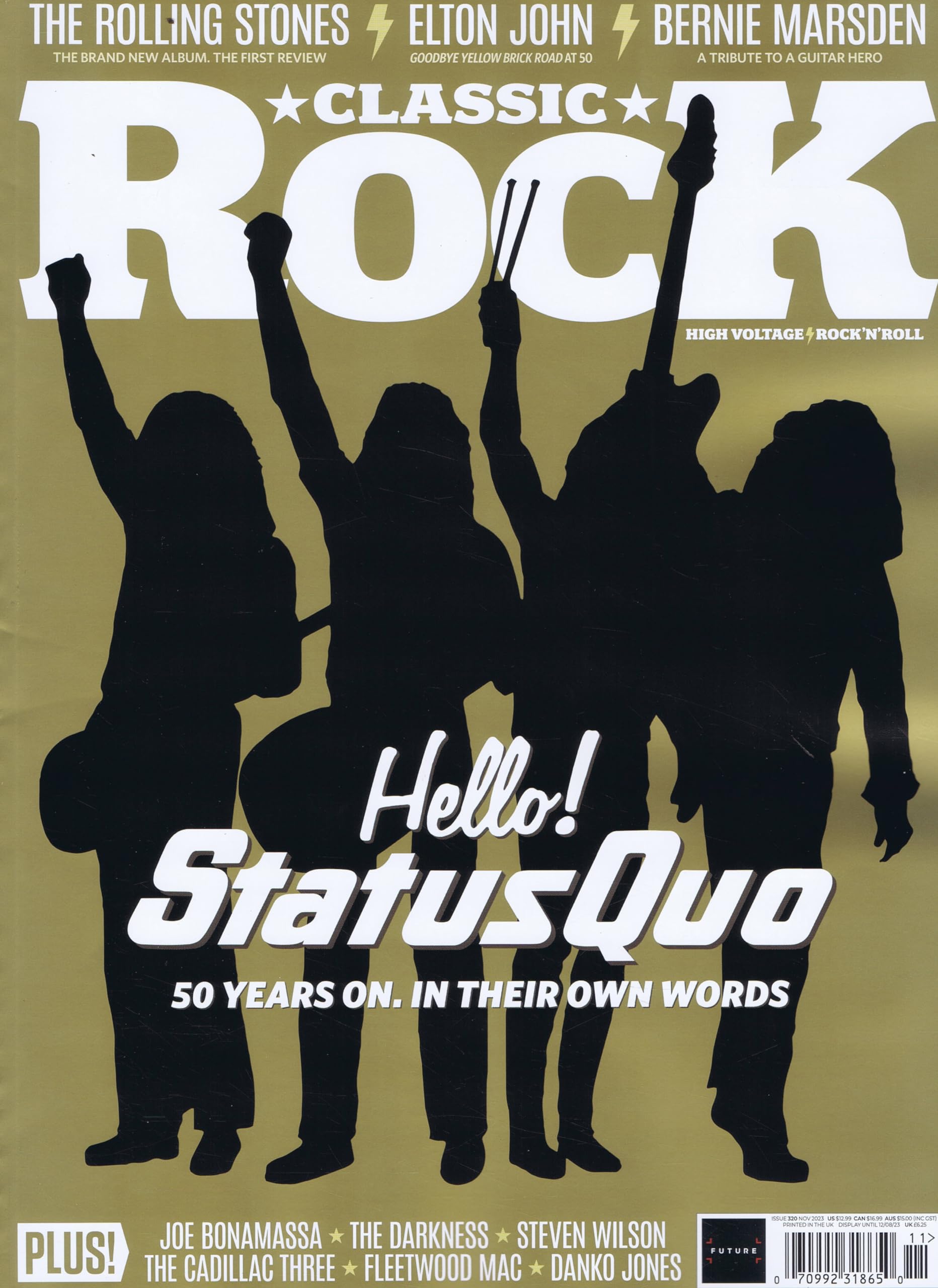 Amazon.co.jp: Classic Rock [UK] November 2023（単号） : Teamrock Ltd,: 洋書