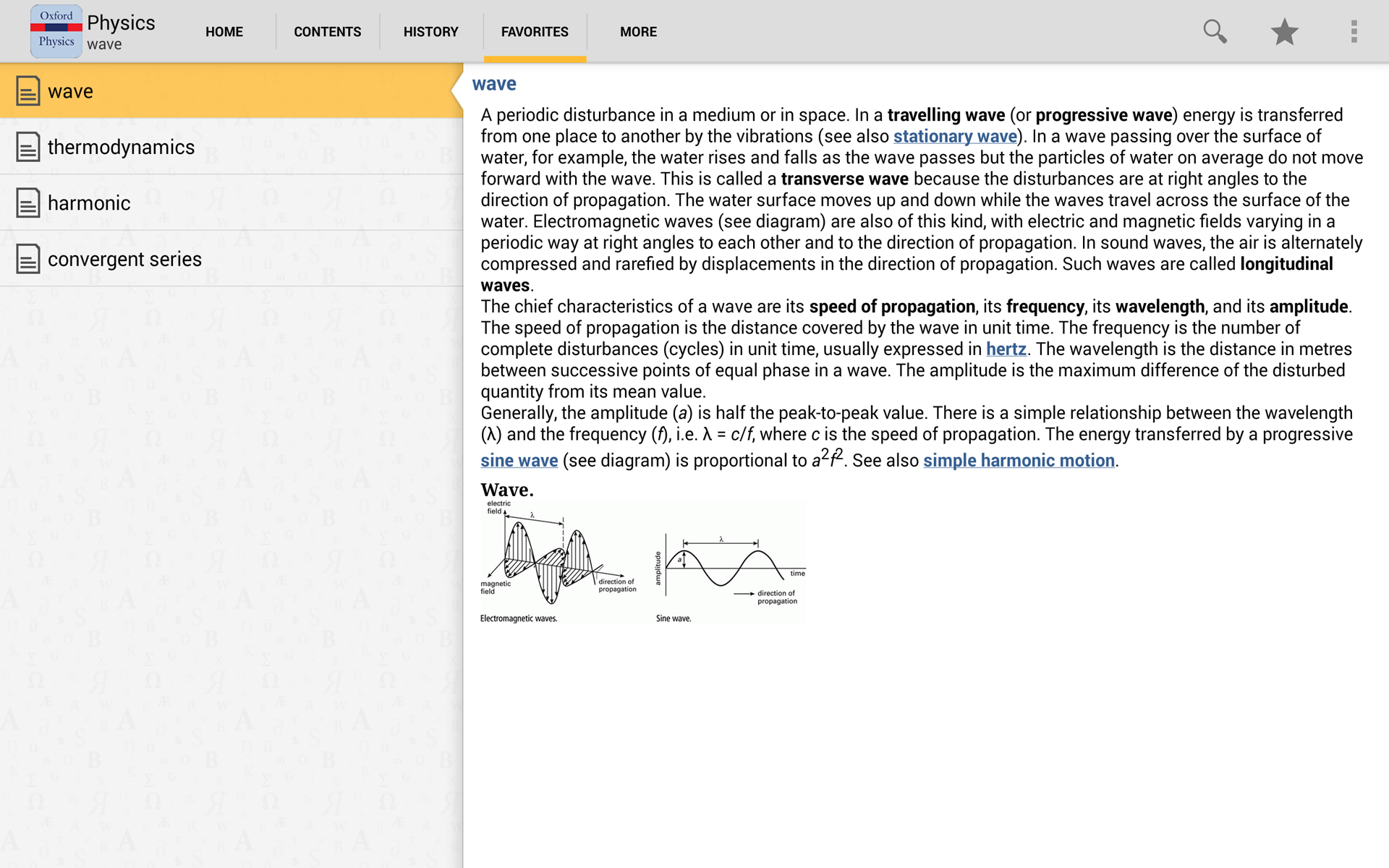 Oxford Dictionary of Physics - App on Amazon Appstore