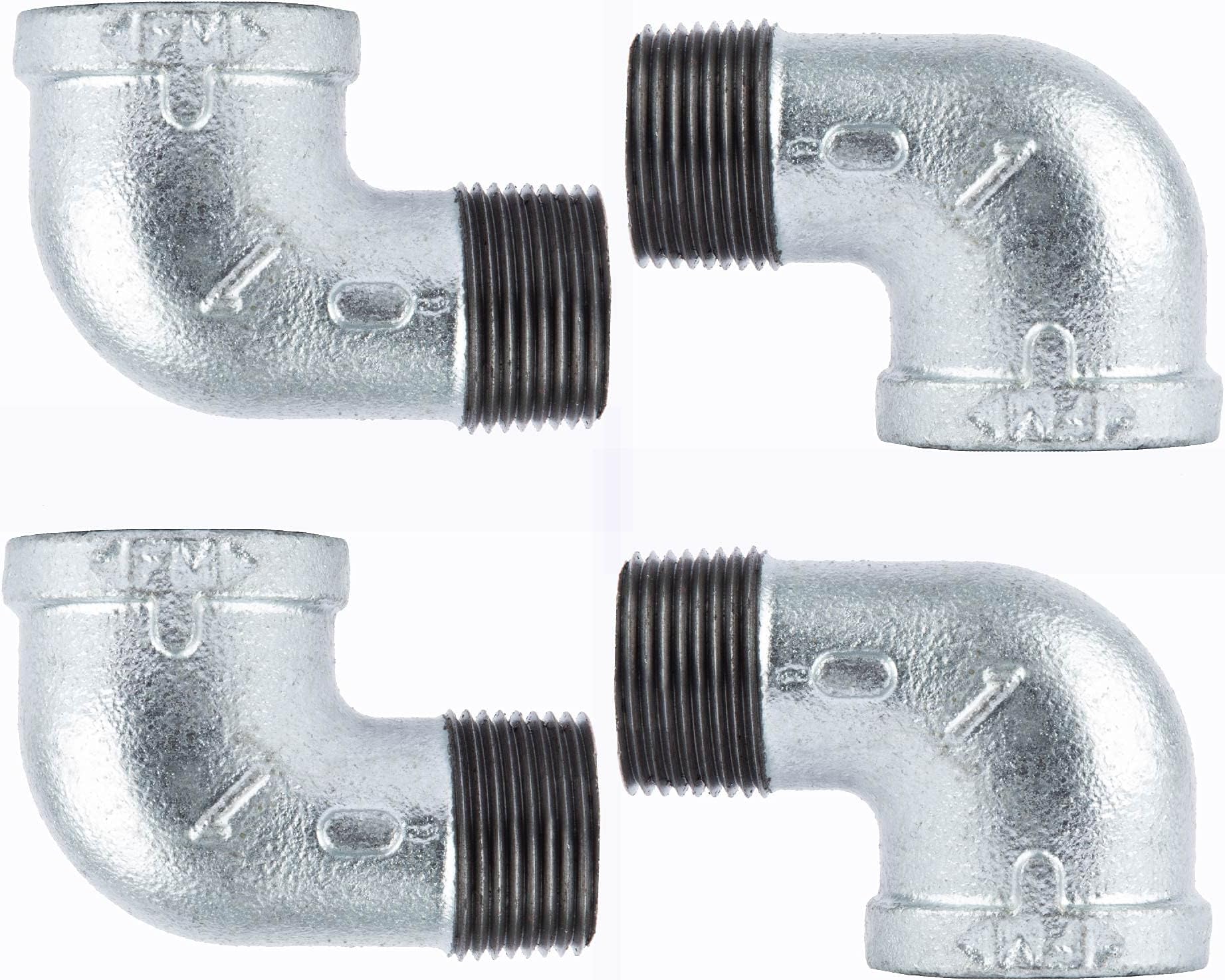 LDR 311 SE45-2 Galvanized 45-Degree Street Elbow, 2-Inch - Pipe ...