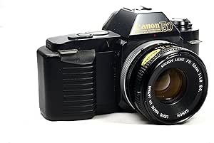 Amazon.com : Canon T50 35mm SLR Film Camera Camera Kit with Canon FD Mount Zoom Lens. (Renewed ...