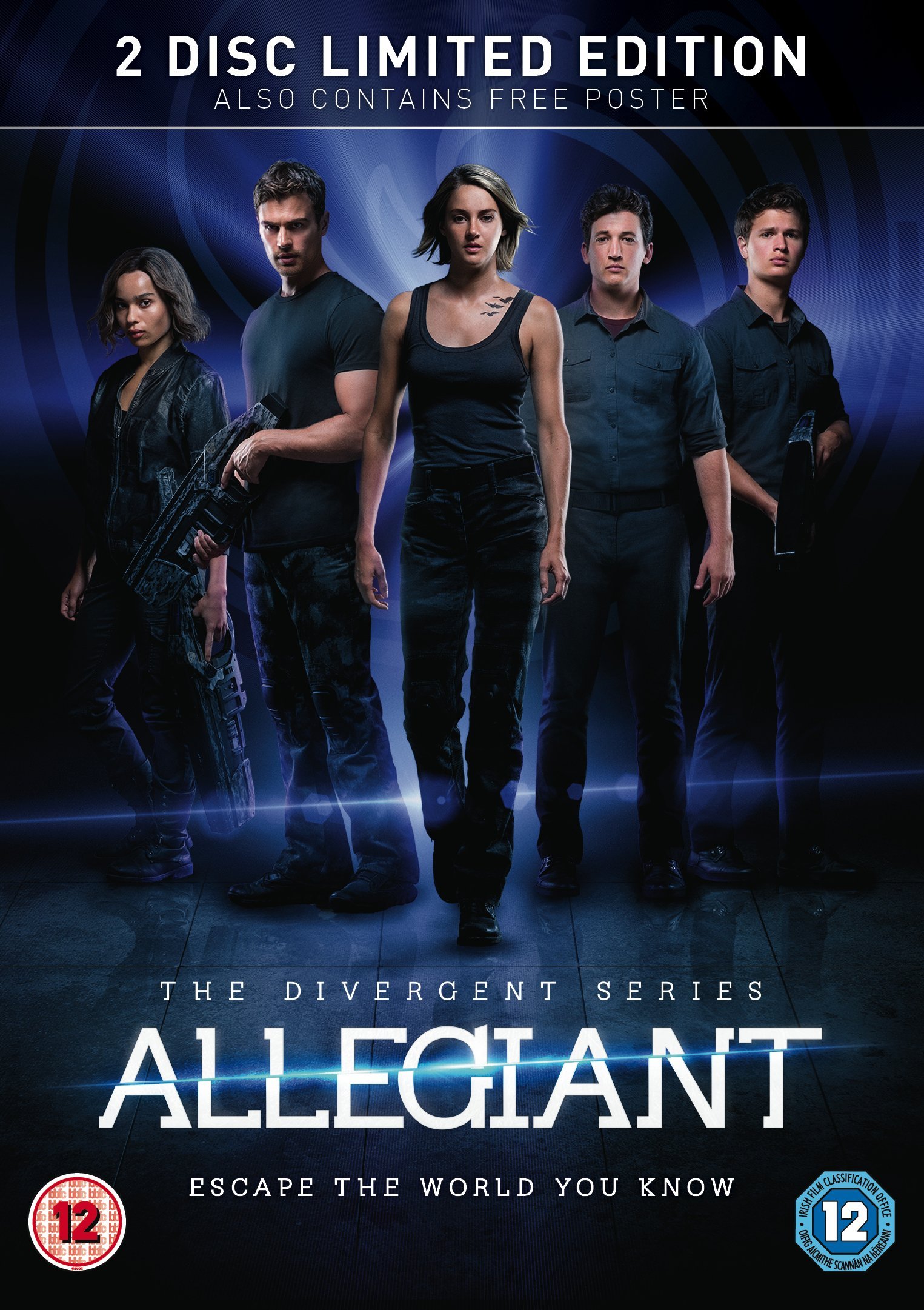 Allegiant [2016] [DVD]: Amazon.co.uk: Shailene Woodley, Theo James ...