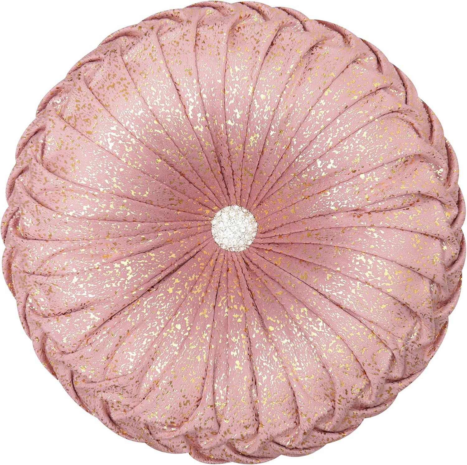 Amazon.com: EUCIOR Round Throw Pillows,Blush Pink Pillows,Pink and Gold ...