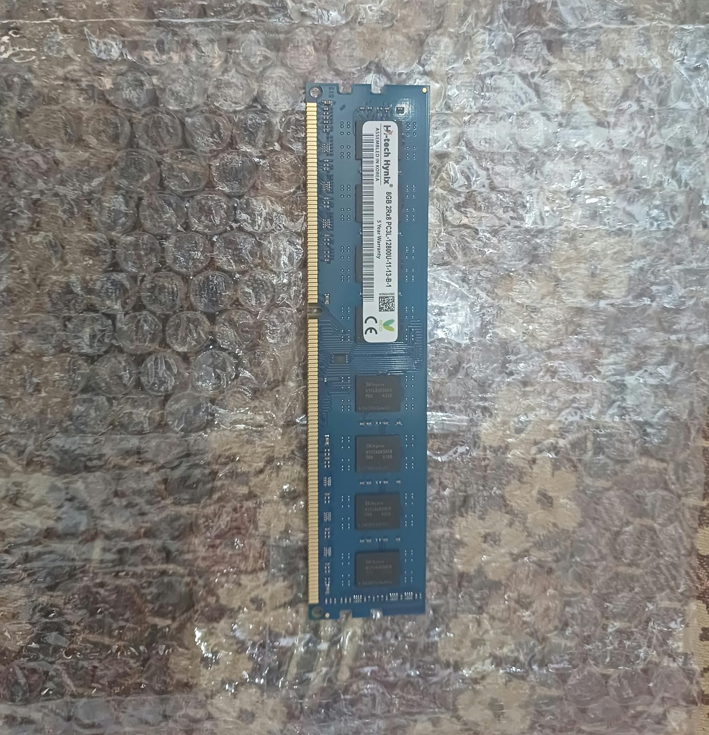 Amazon.in: Buy Hi-tech Hynix 8GB DDR3 Desktop RAM 1600 Mhz PC3L-12800U ...