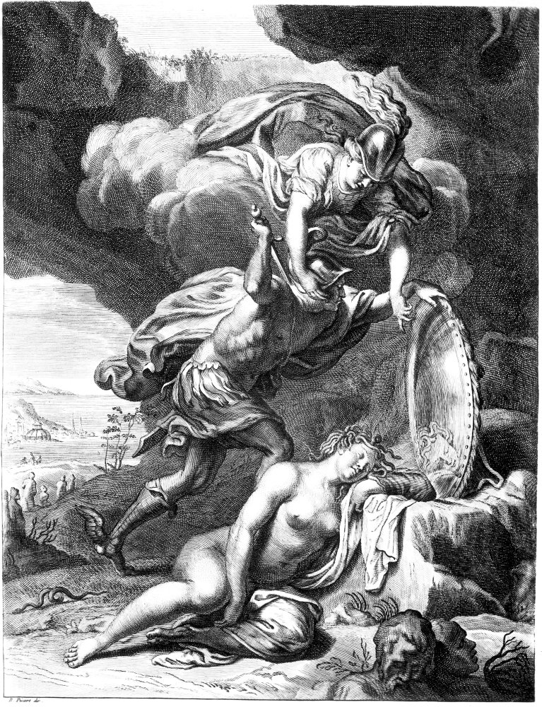 Perseus Shield Drawing