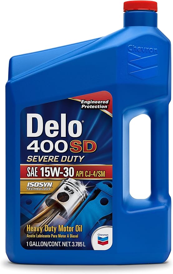 Delo 400 SD SAE 15W-30 Motor Oil, 1 gallon, 3 Pack : Amazon.co.uk ...
