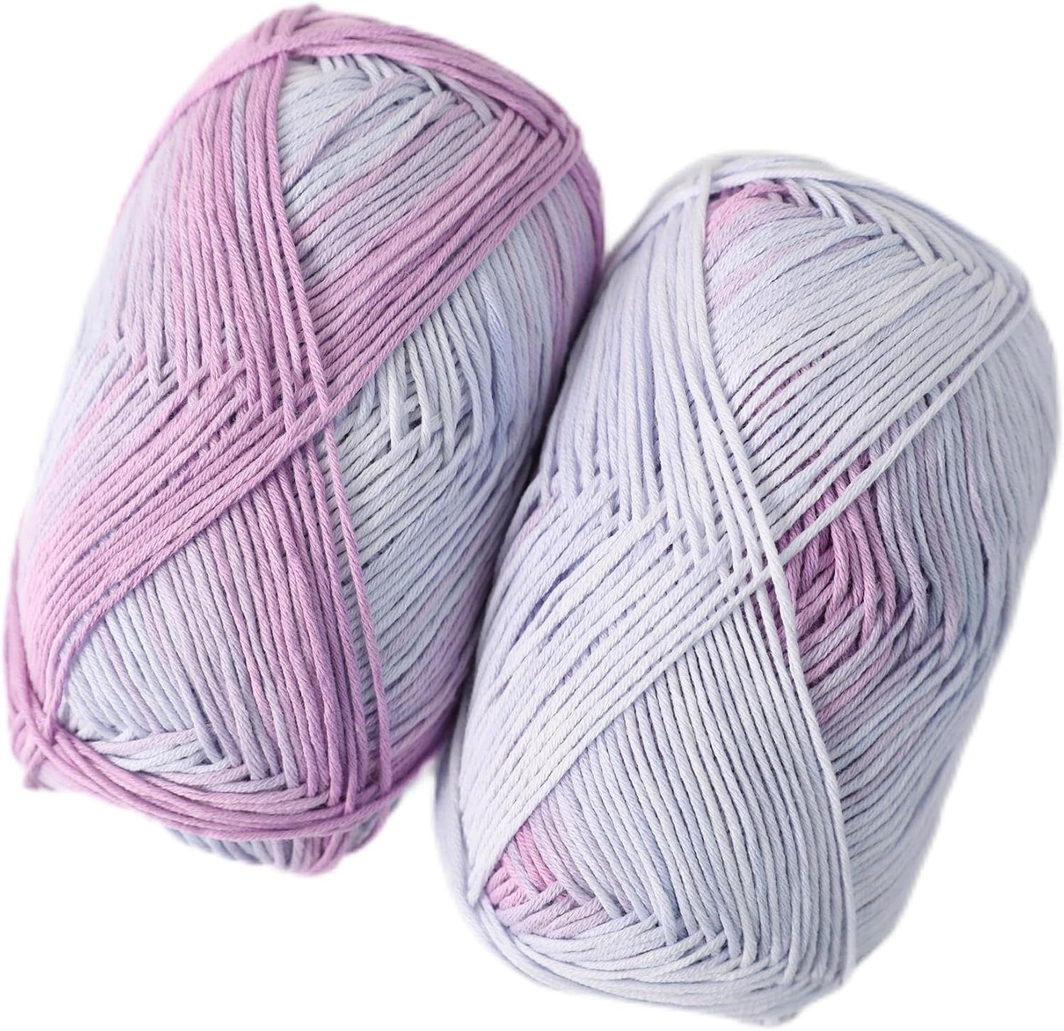 Amazon.com: Fine Knitted and Crocheted Cotton Yarn, 100% Long Staple ...