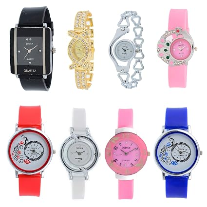 CODICE Analogue Multicolor Dial Watches for Women's & Girls - Codice ...