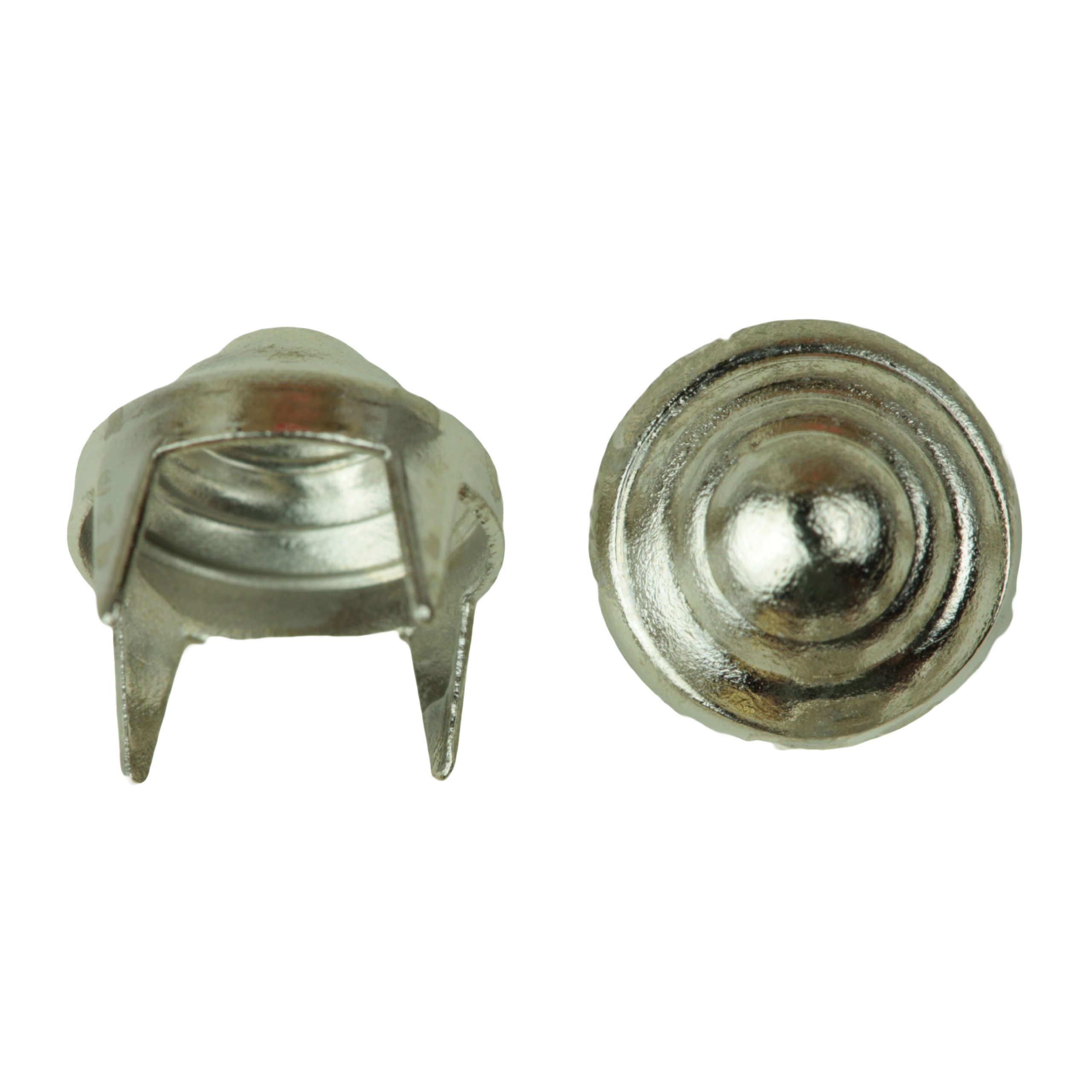 Snapklik.com : Beehive Cone Nailhead, Size 30, Solid Brass, Nickel ...