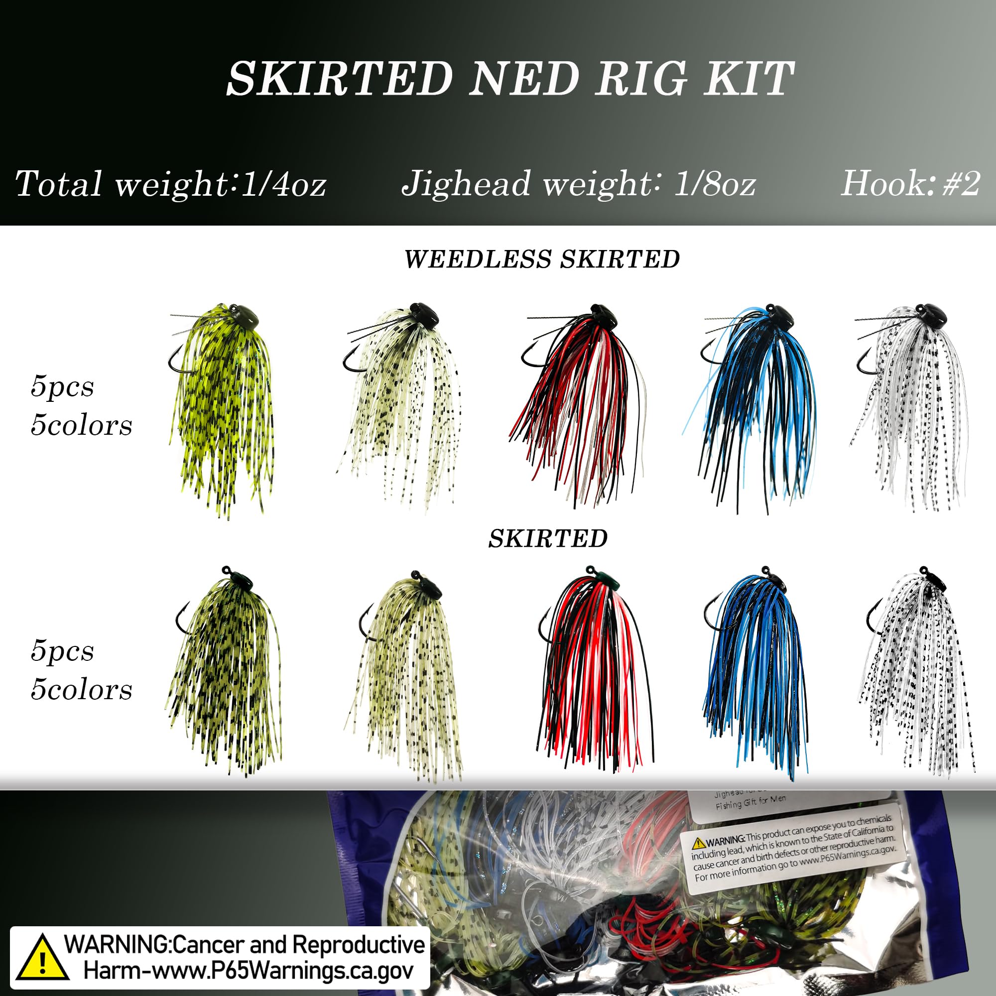 Snapklik.com : VMSIXVM Ned Rig Jig Heads Fishing Lures, Ned Rigs Swim ...