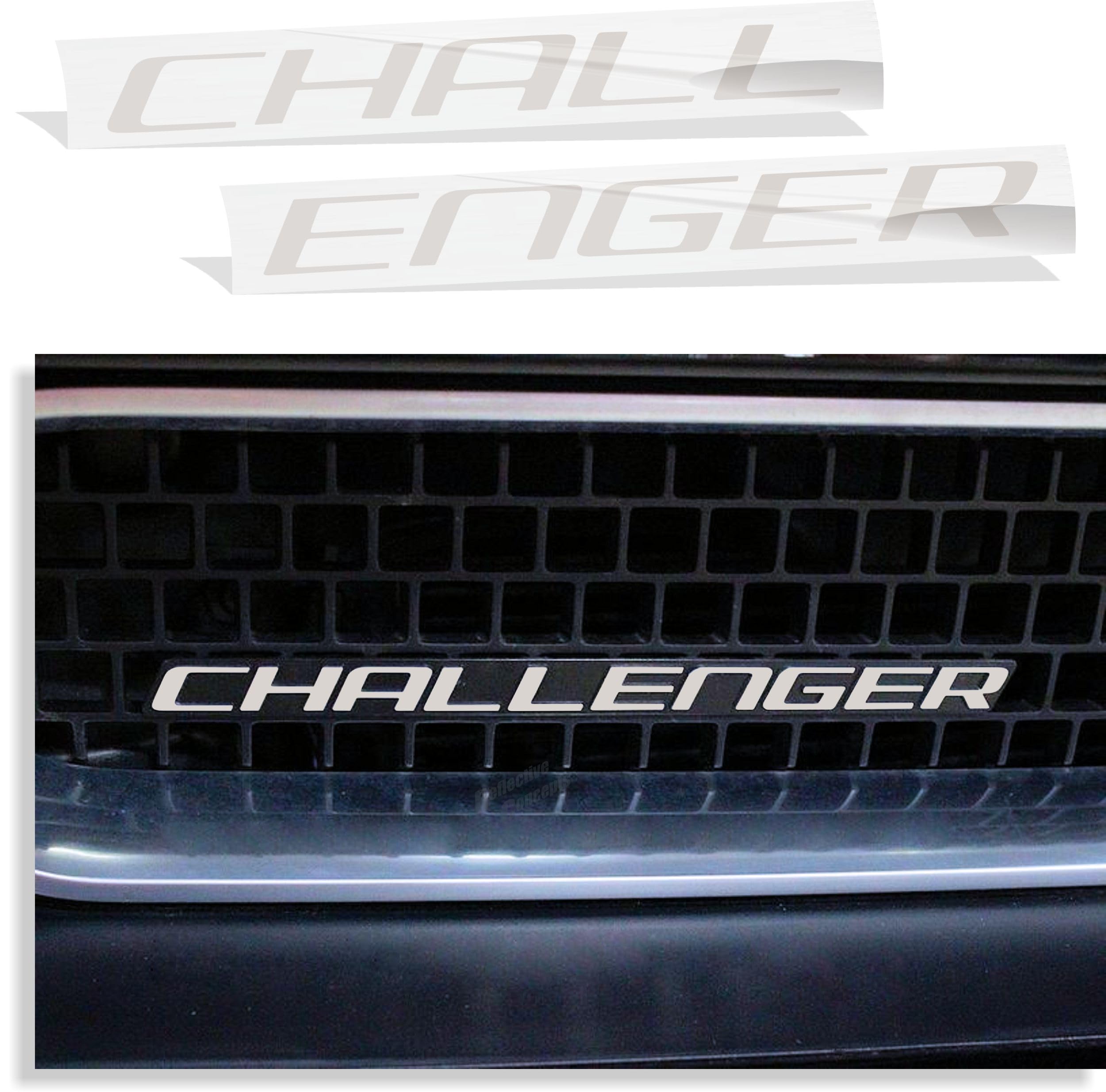 Amazon.com: Challenger Grille Emblem Overlay Decal - 08-14 Challenger ...