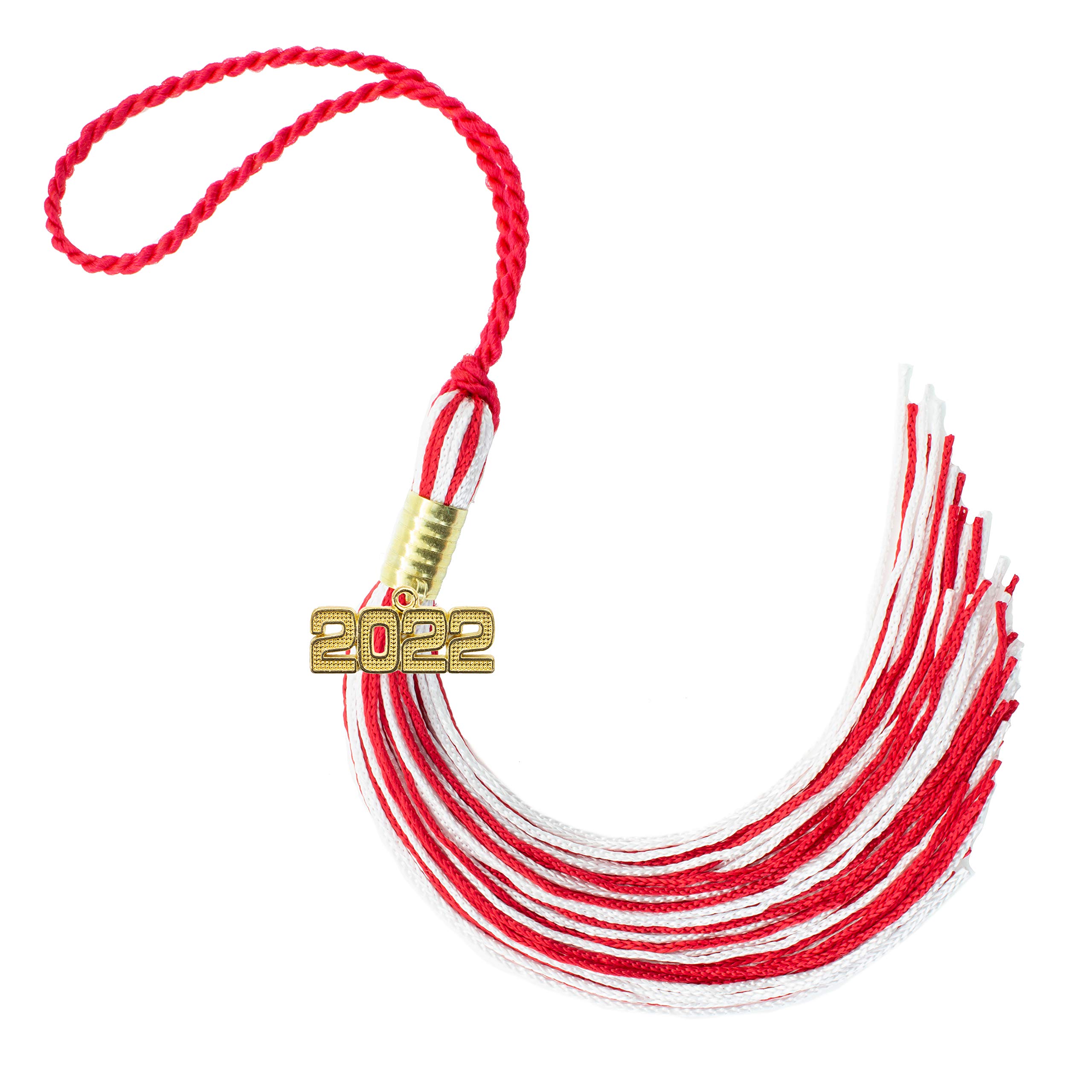 Amazon.com: Tassel Depot 2022 RED/White Graduation Tassel - Every ...