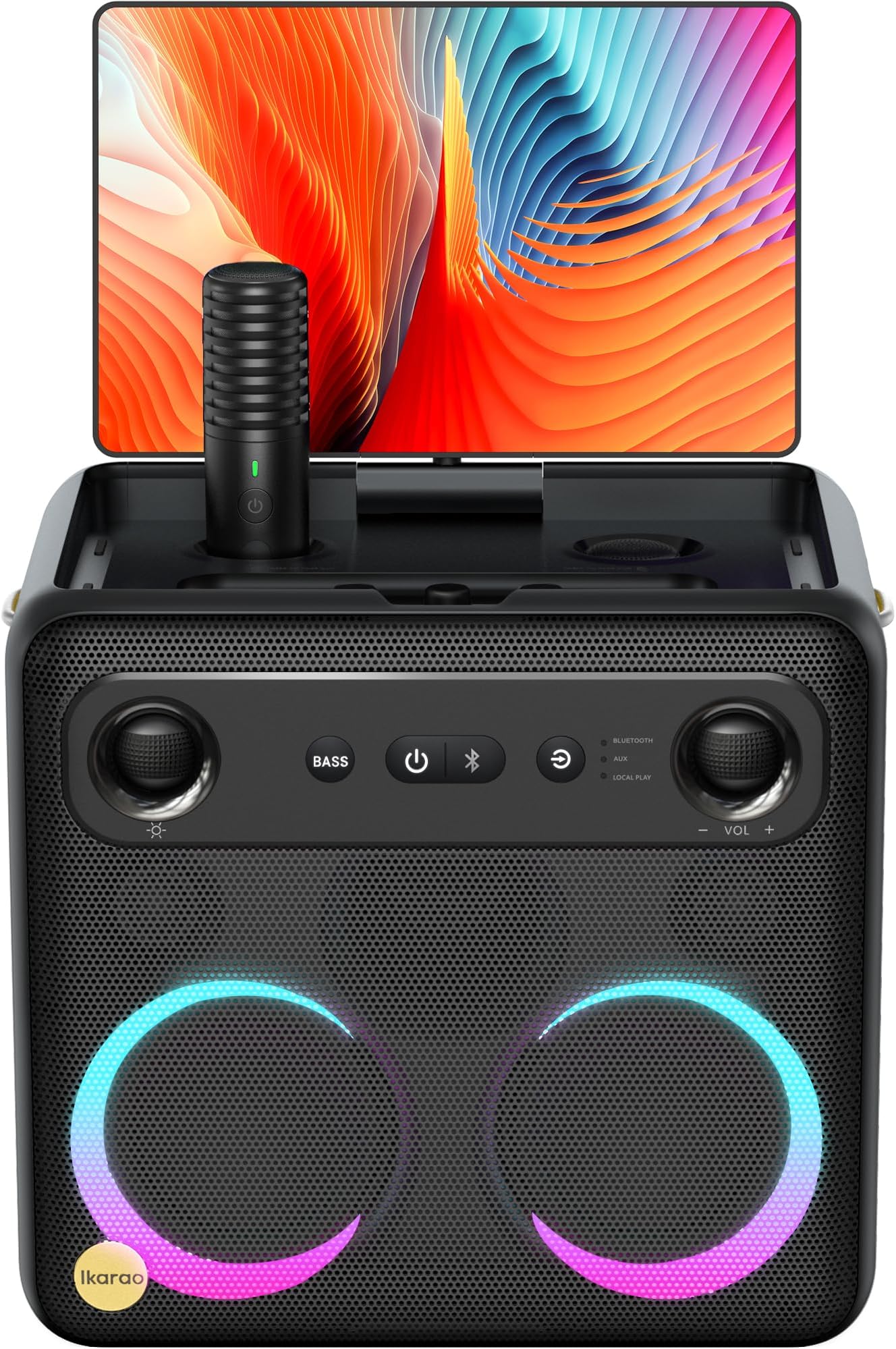 Amazon.com: Karaoke Machine, All in One Karaoke Player, 22" Touch ...