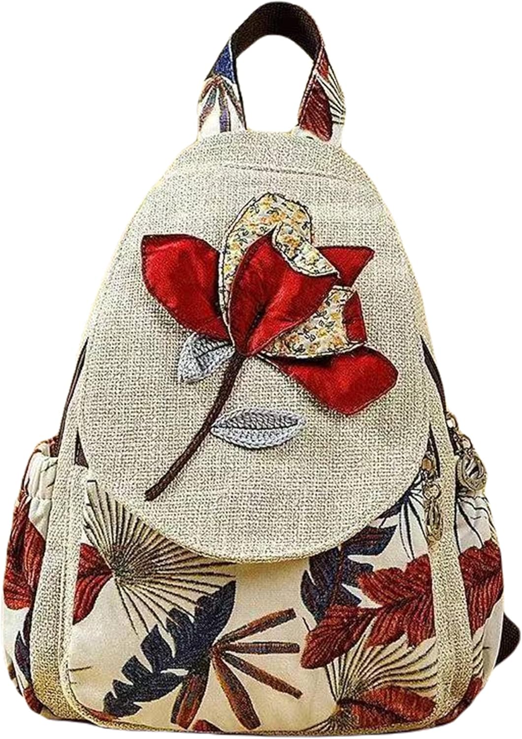 Amazon.com: HUANGGUOSHU Backpack Purse for Women - Boho Style Small ...