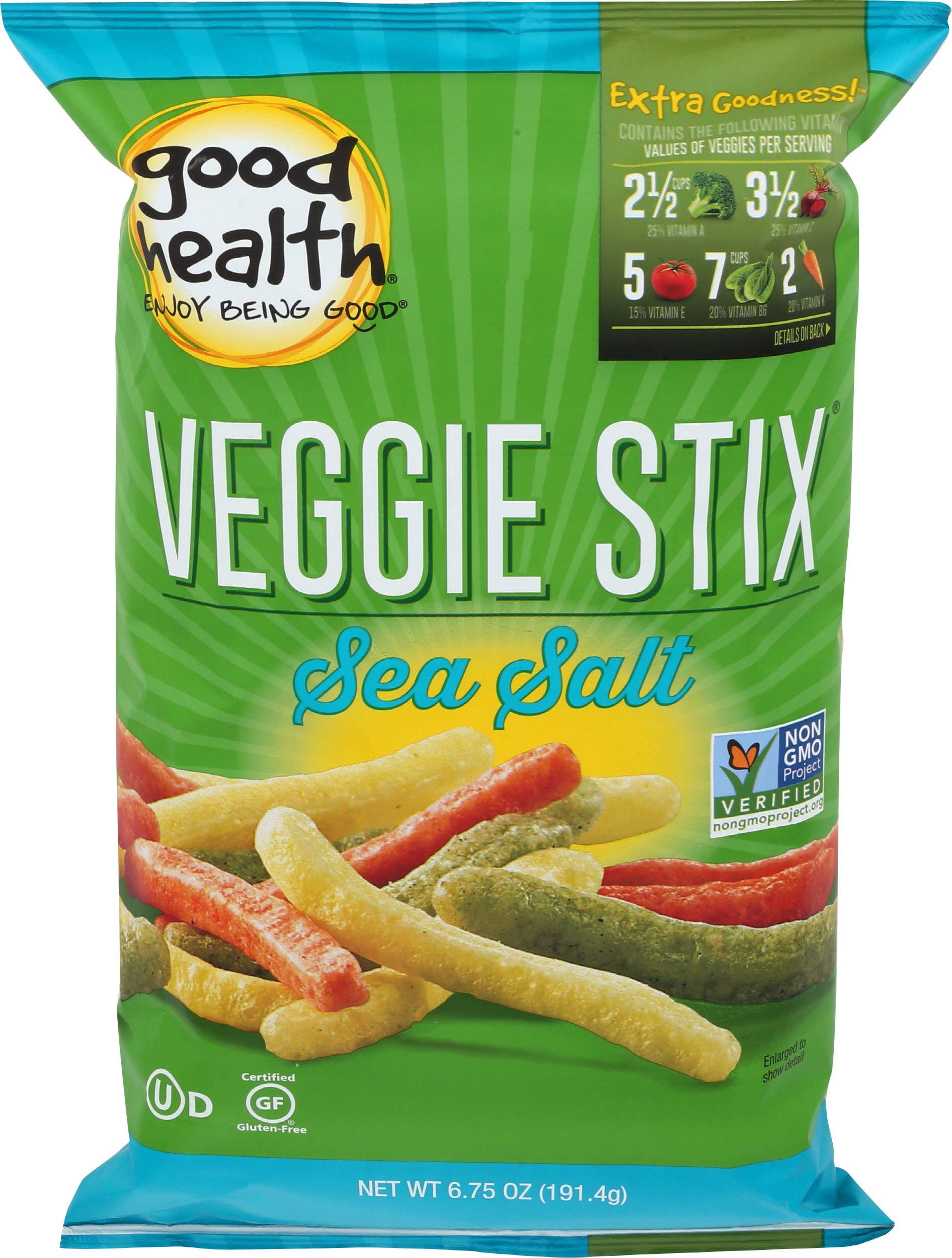 Amazon.com: Good Health Inc. Veggie Stix - 6.75 oz : Grocery & Gourmet Food