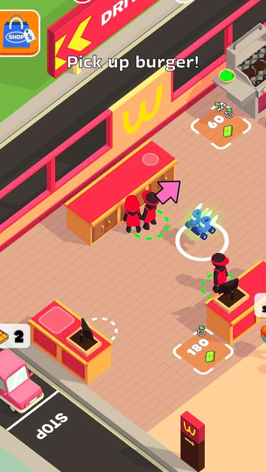 Idle Burger Restaurant Rush: Burger Empire Business Tycoon Game - App ...