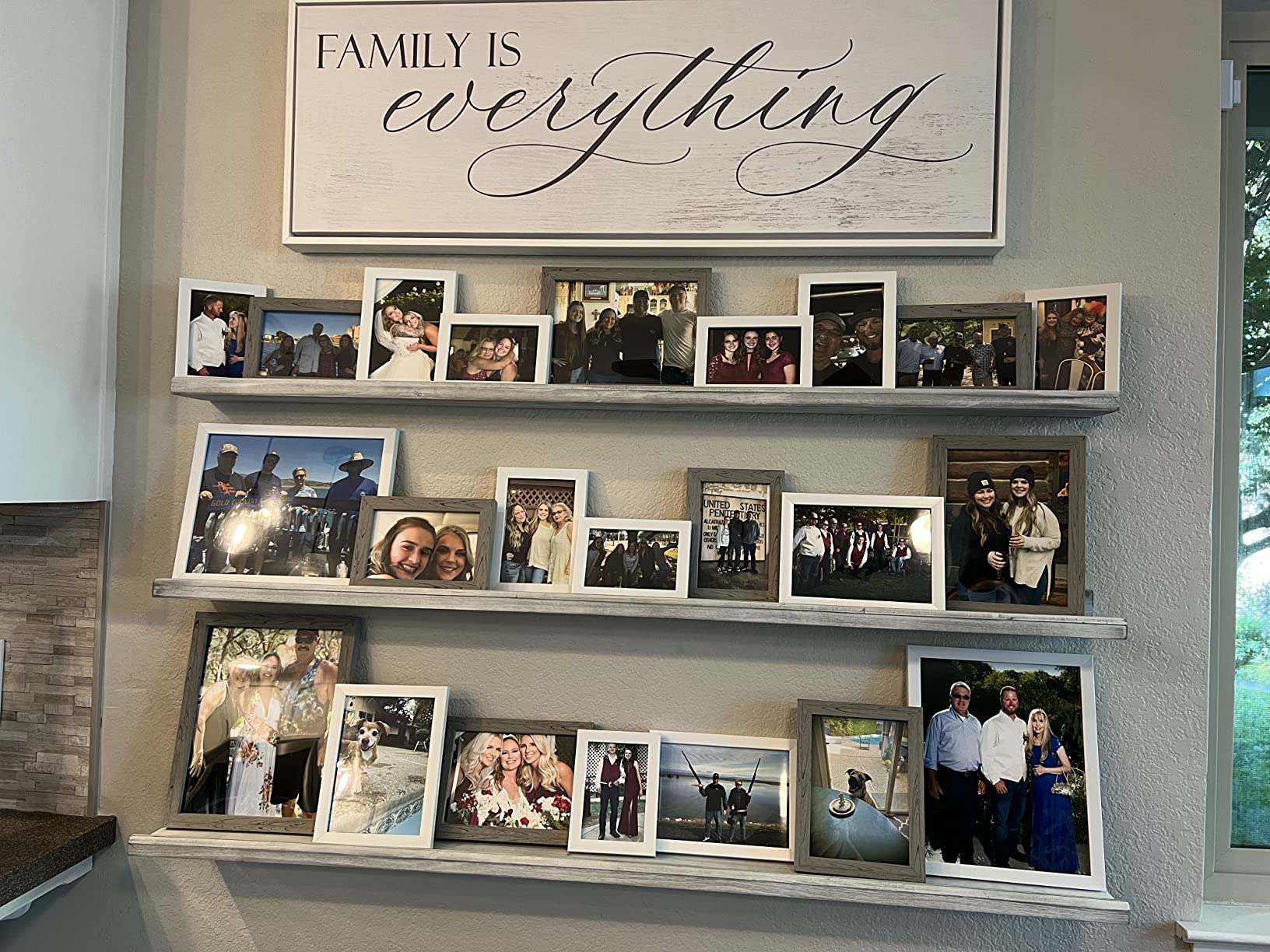 $11/mo - Finance 26 Pieces Picture Frames Set Collage Photo Frames Wall ...