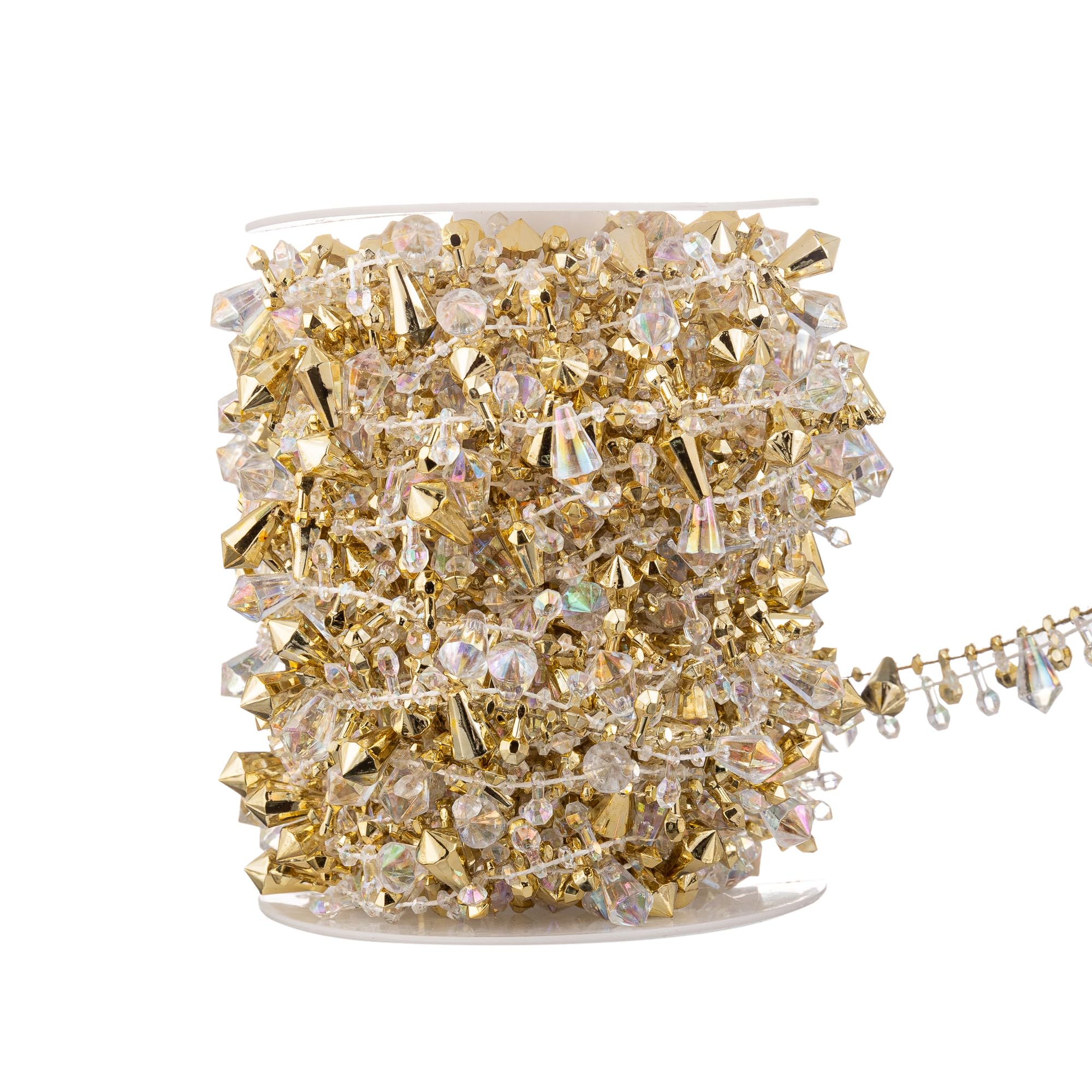 Christmas Crystal Garland Traditional Ball And Crystal Garland – My
