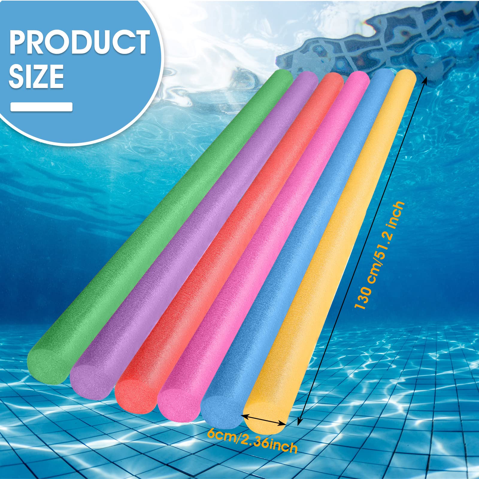Tub Floating Noodles Light Up Pool Noodles