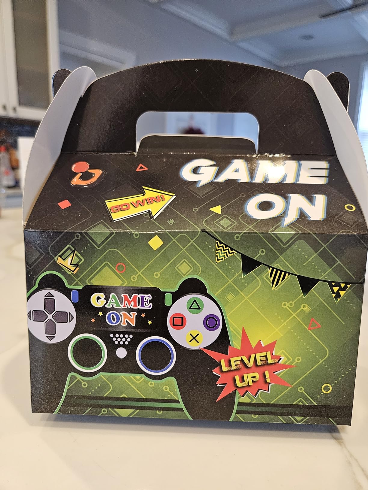 Amazon.com: WERNNSAI 12 Pcs Video Game Party Favor Boxes - Game On ...