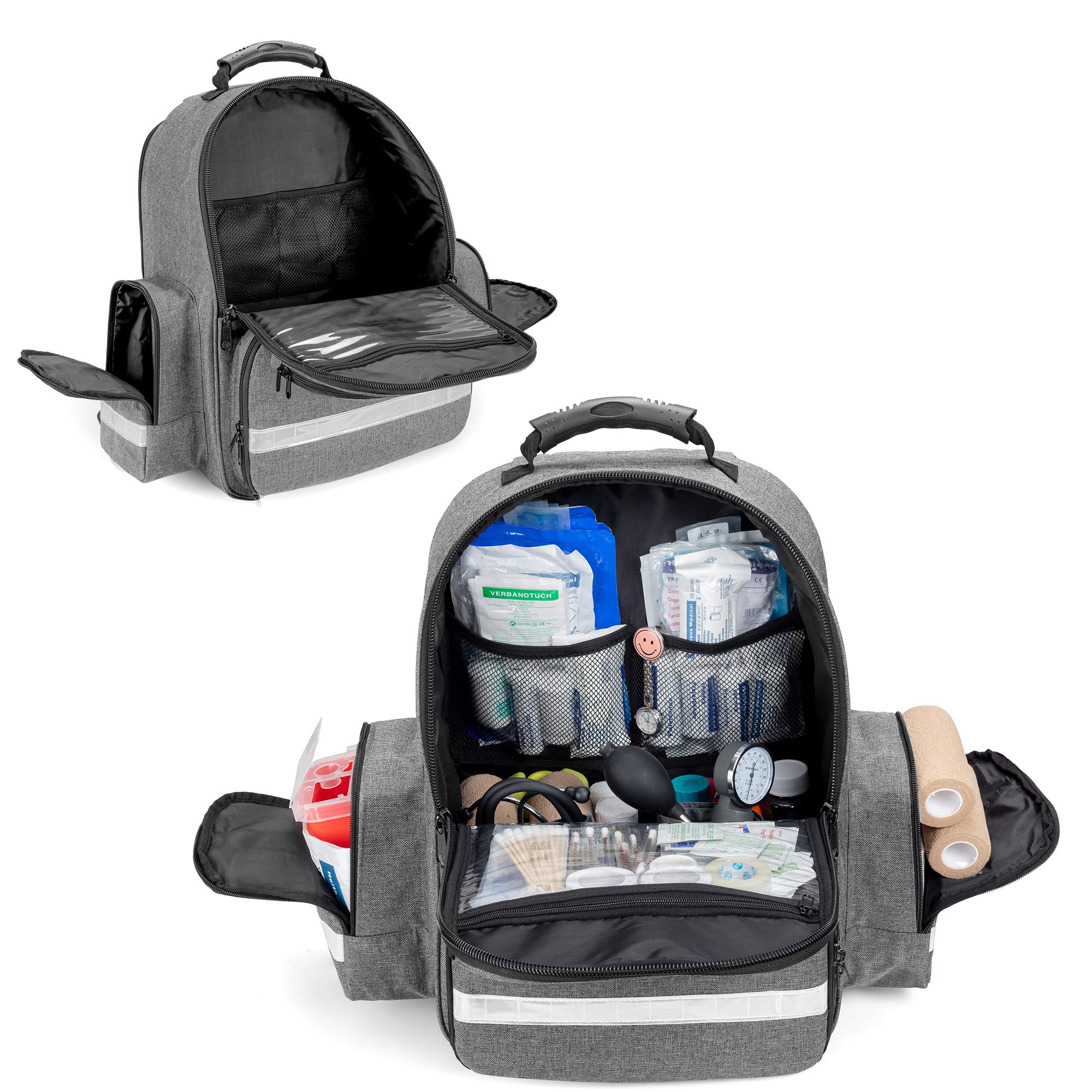 Snapklik.com : Trunab First Responder Bag Trauma Backpack Empty ...