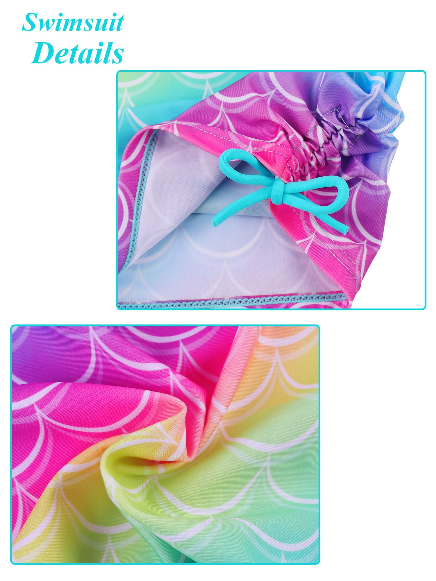 Snapklik.com : BAOHULU Girls Rash Guard 2 Pieces Bathing Suit UPF50 ...