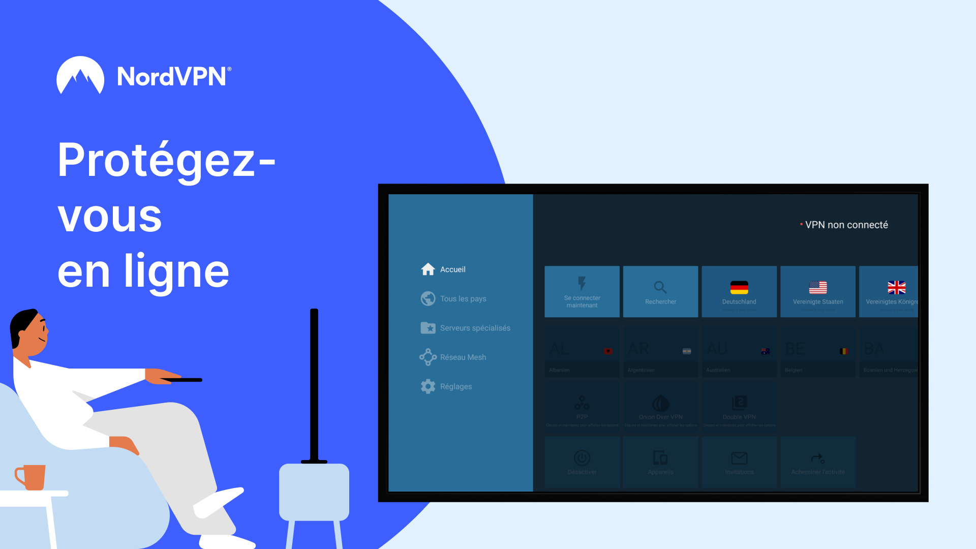 NordVPN : Application VPN la plus rapide pour Fire TV | Streaming en ...