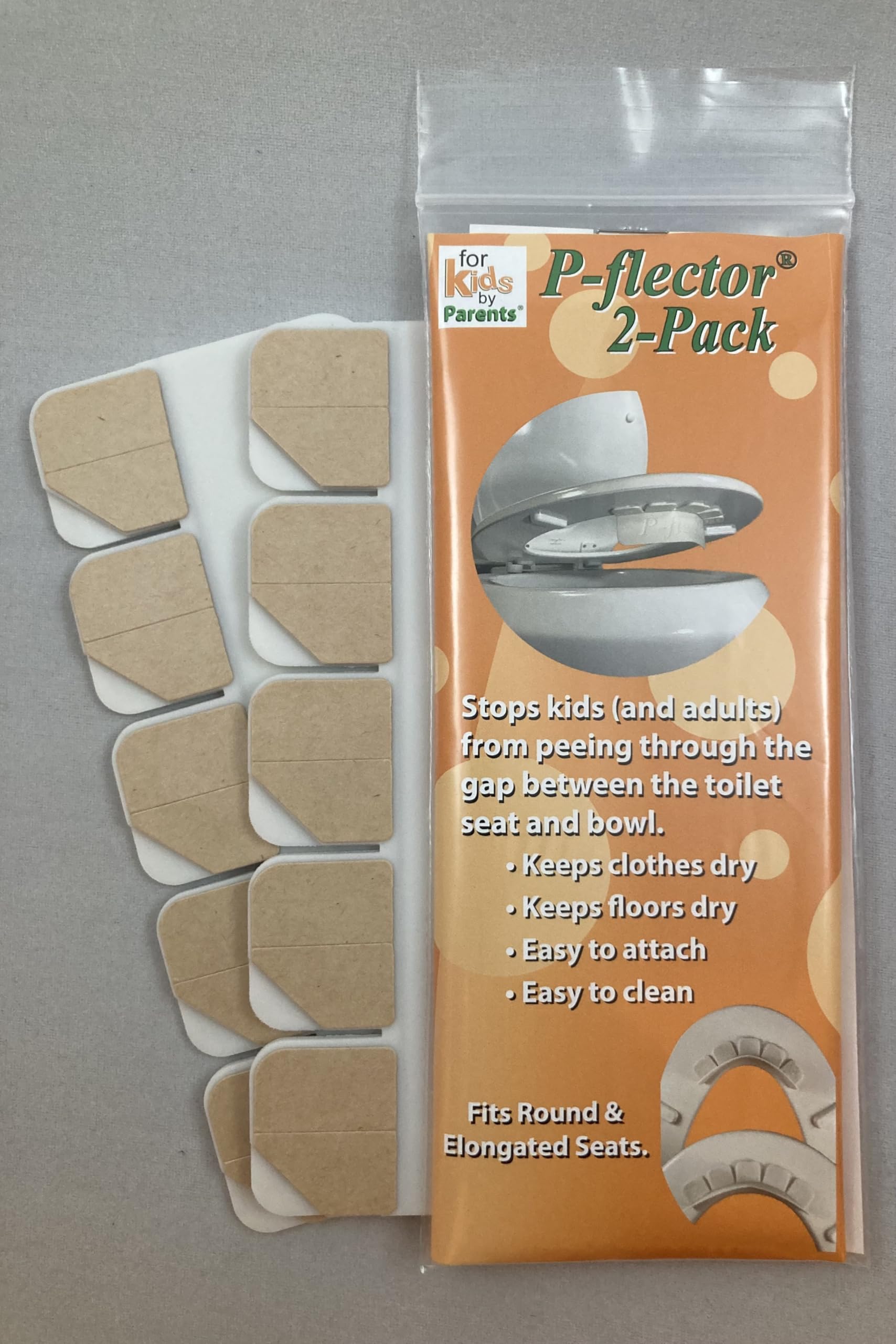 Amazon.com: P-flector® 2-Pack: Toilet Seat Urine Guard - Pee Splash ...